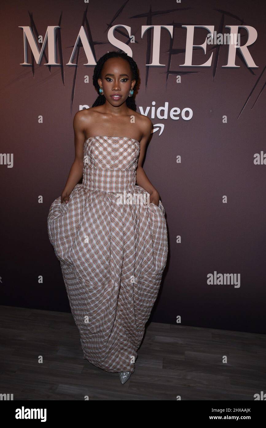New York, NY, USA. 10th Mar, 2022. Zoe Renee at arrivals for MASTER ...