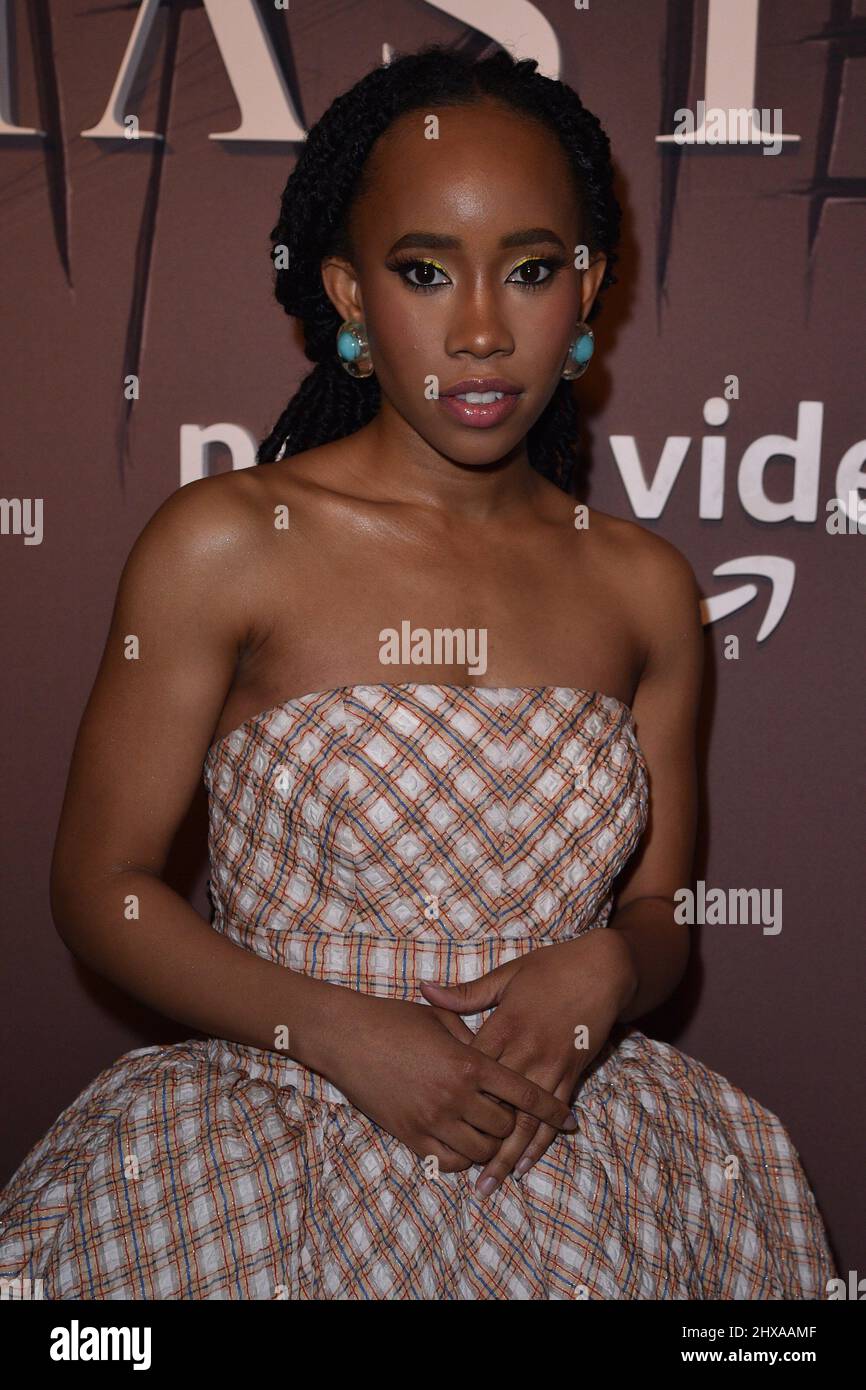 New York, NY, USA. 10th Mar, 2022. Zoe Renee at arrivals for MASTER Screening, Metrograph, New ...