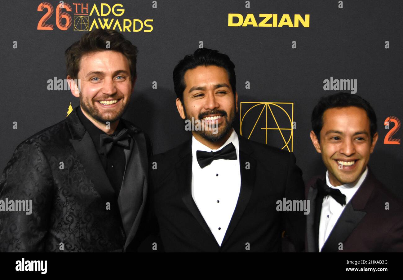 Los Angeles, California, USA 5th March 2022 (L-R) Steve Morden, Marc ...