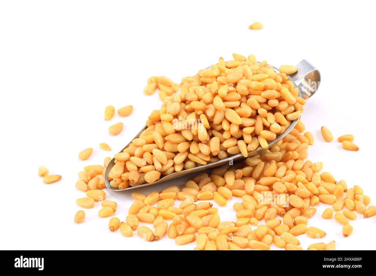 Nuts collection pine nut Cut Out Stock Images & Pictures - Alamy