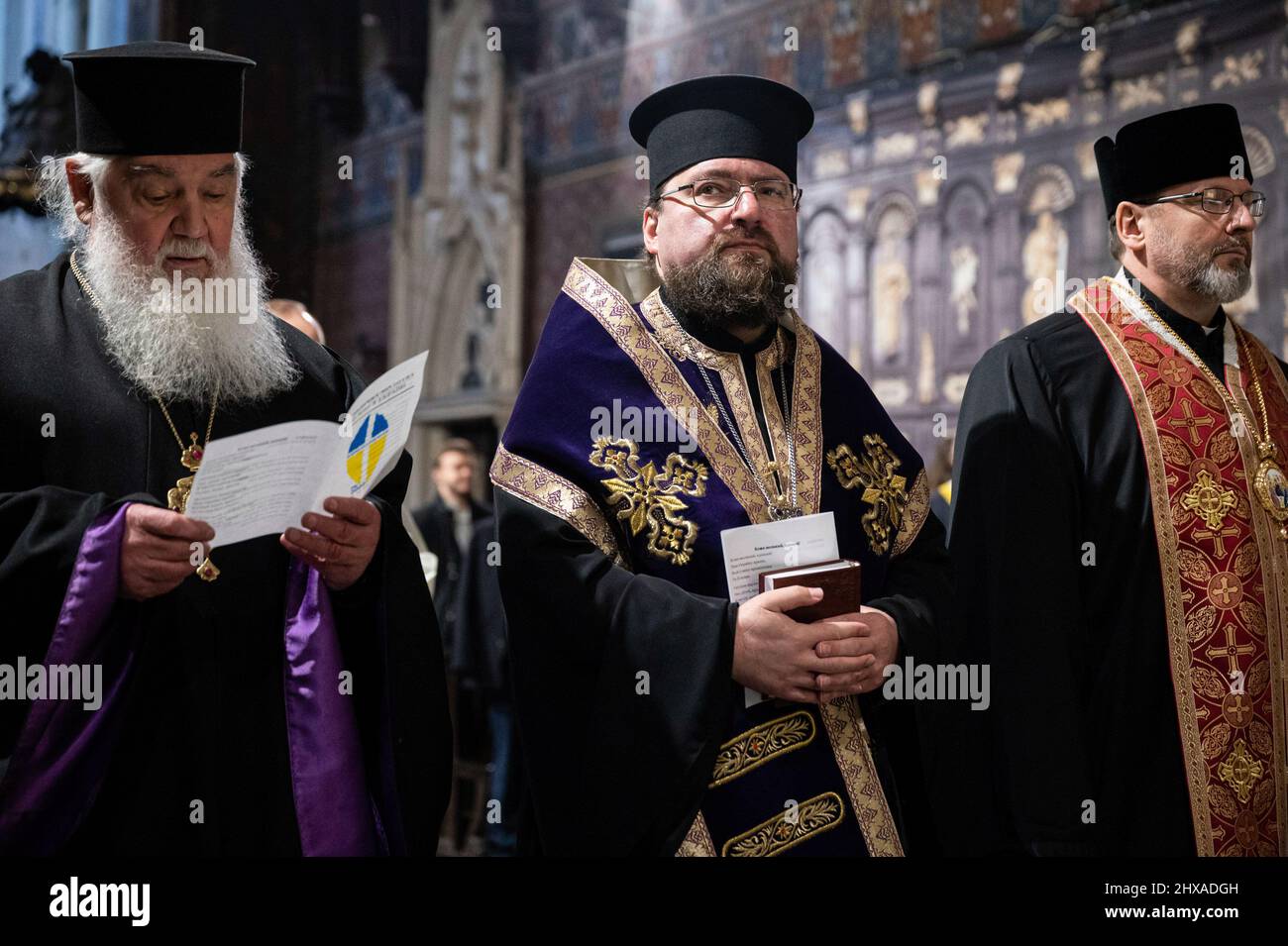Lviv, Ukraine. 10th Mar, 2022. Sviatoslav Shevchuk; head of the ...