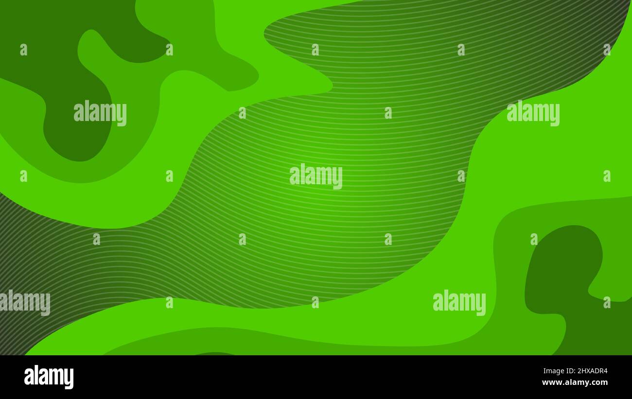 Abstract green paper cut Stock Vector Images - Alamy