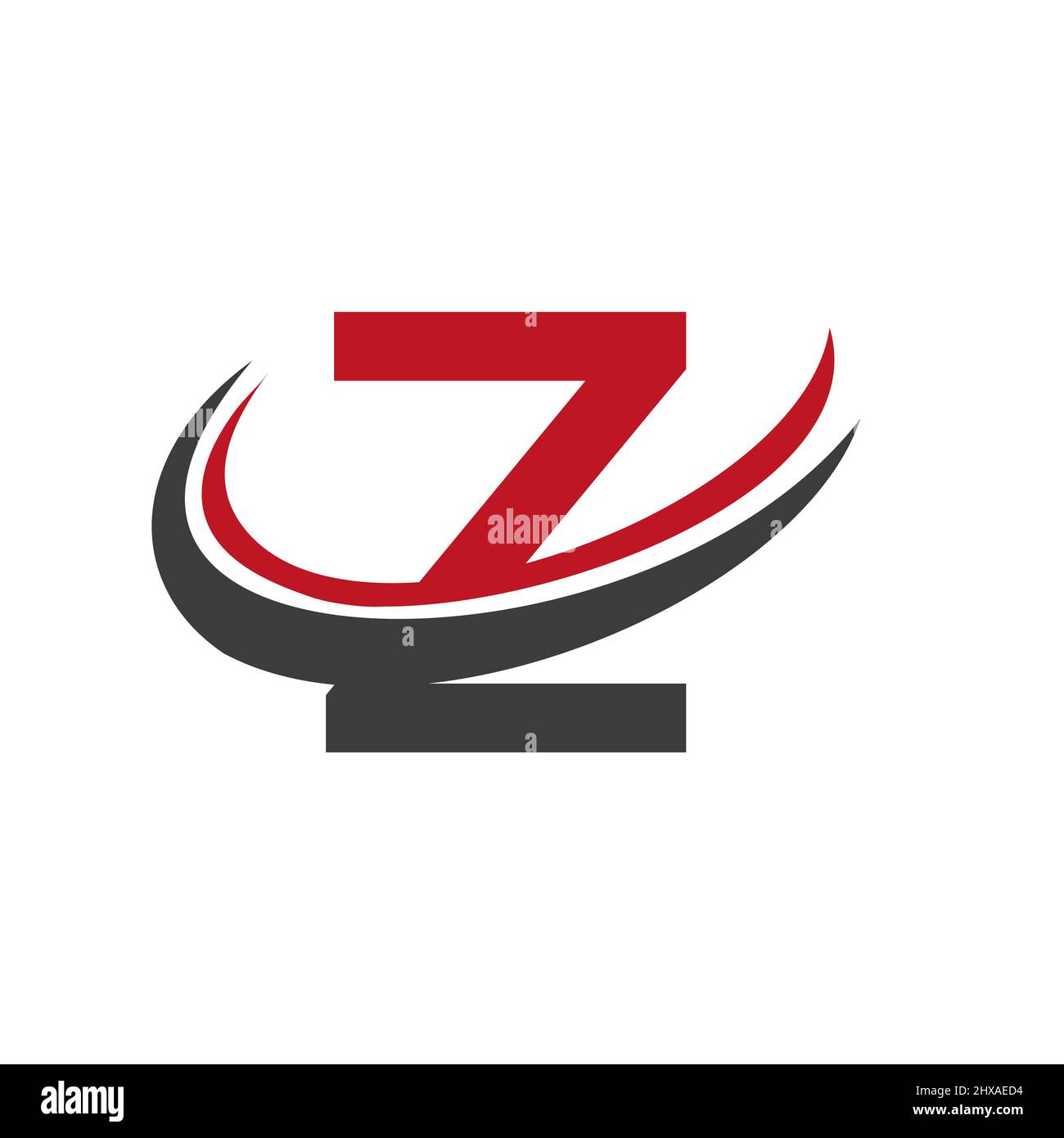 Initial Z Letter Alphabet Logo Design In Vector Format. Z Logotype For ...