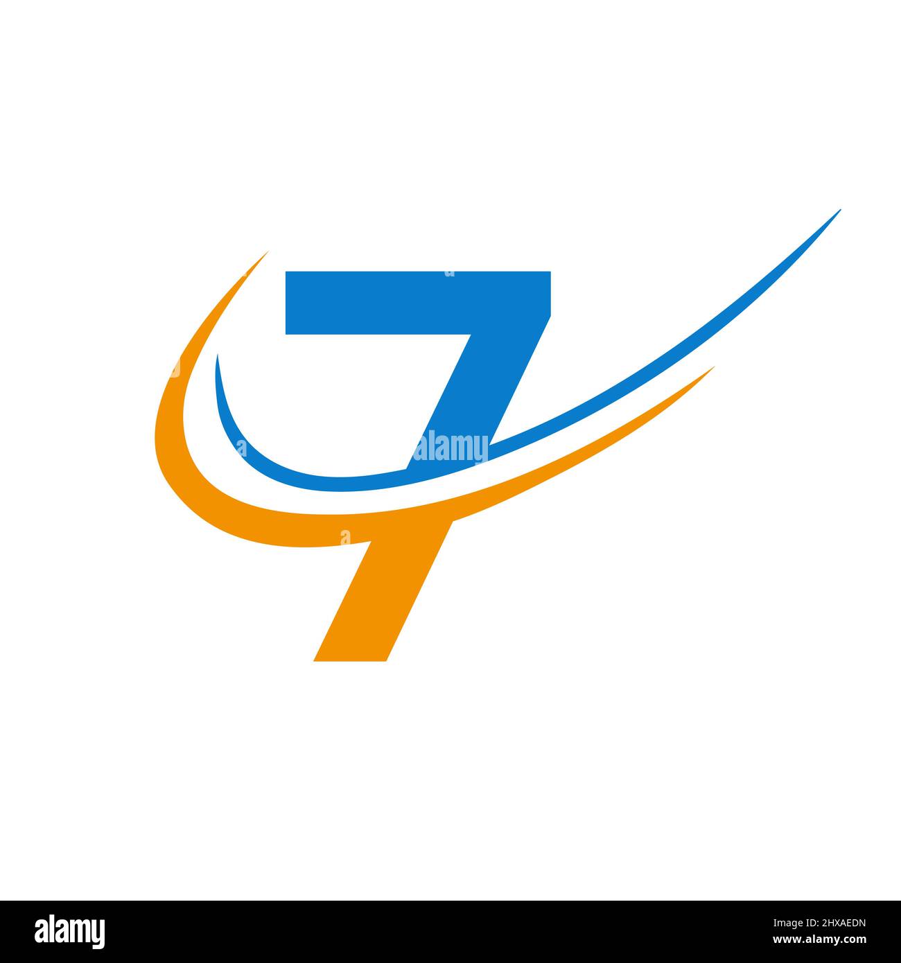 Letter 7 Logo Vector Template Modern and Simple Design. 7 Logotype For ...