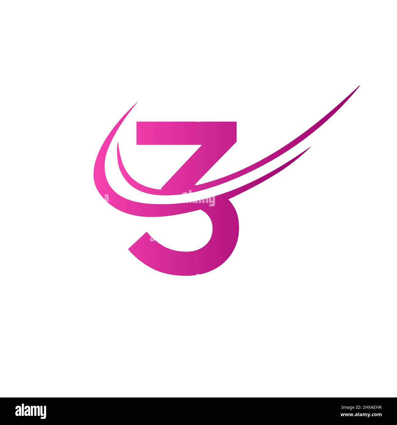 Letter 3 Logo Vector Template Modern and Simple Design. 3 Logotype For ...