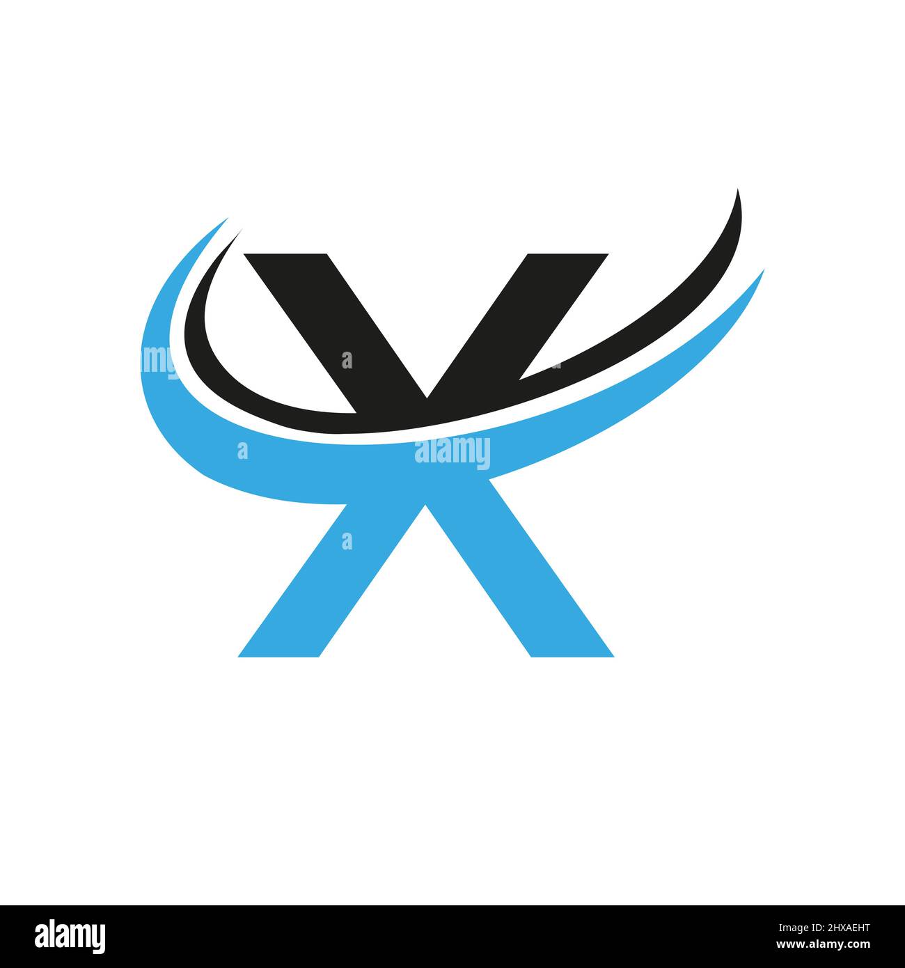 Initial X Letter Alphabet Logo Design In Vector Format. X Logotype For ...