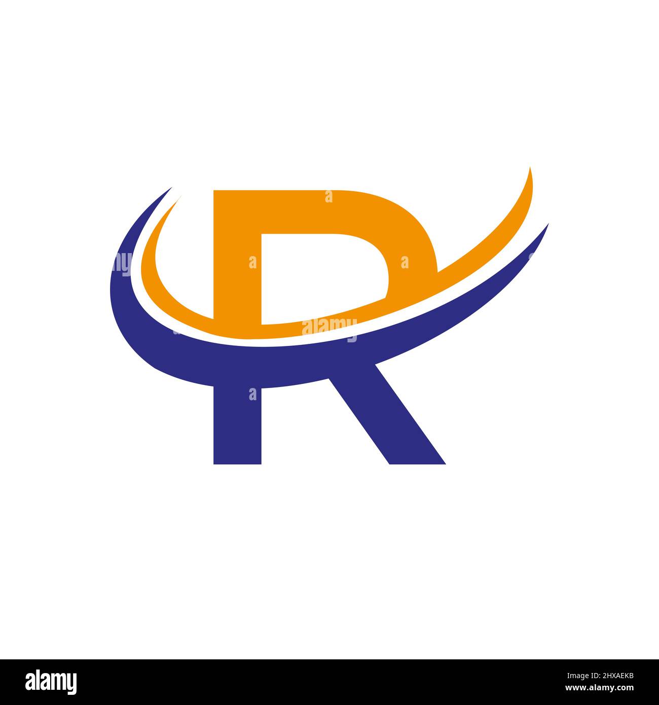 Initial R Letter Alphabet Logo Design In Vector Format. R Logotype For ...