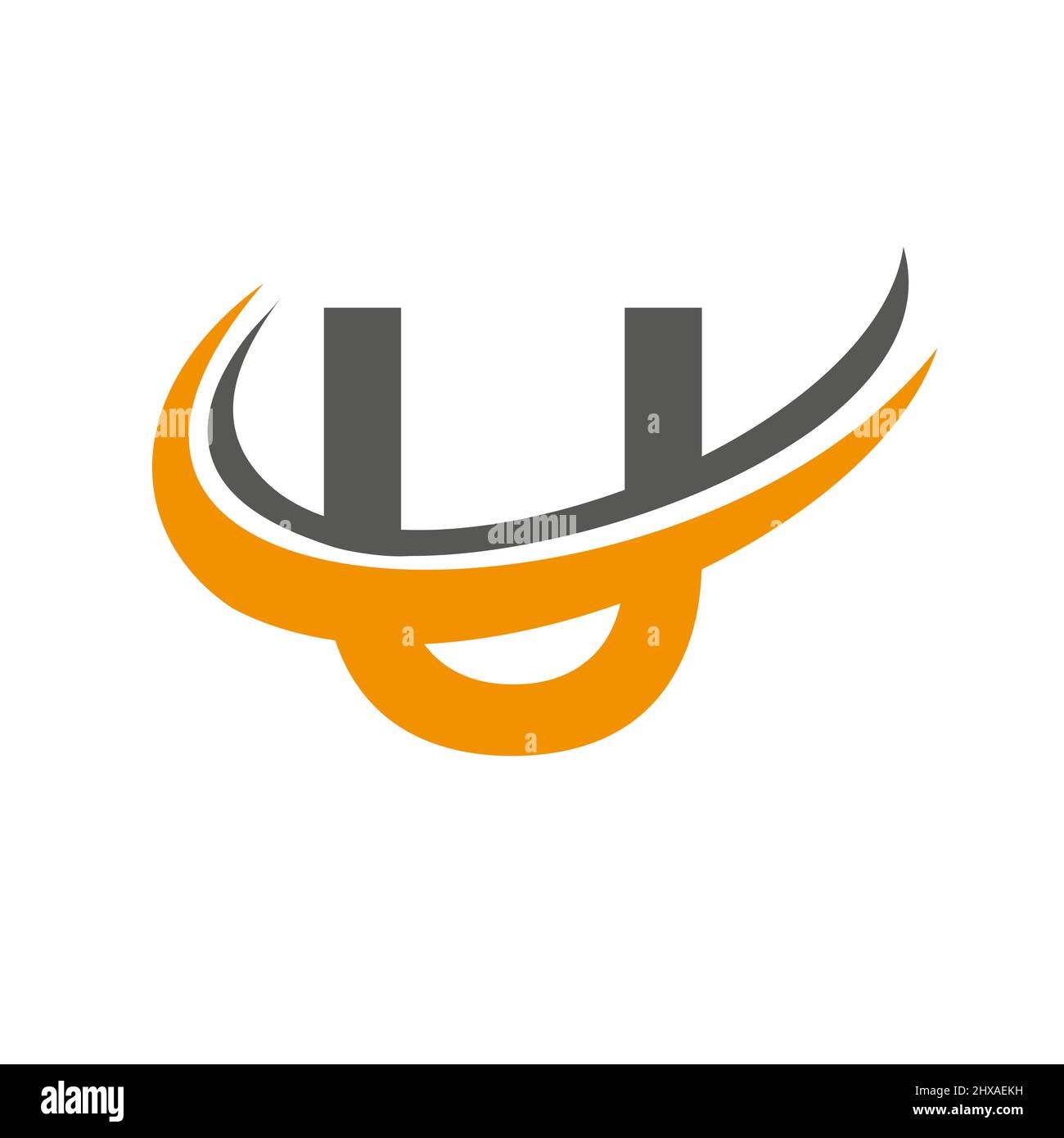 Initial U Letter Alphabet Logo Design In Vector Format. U Logotype For ...