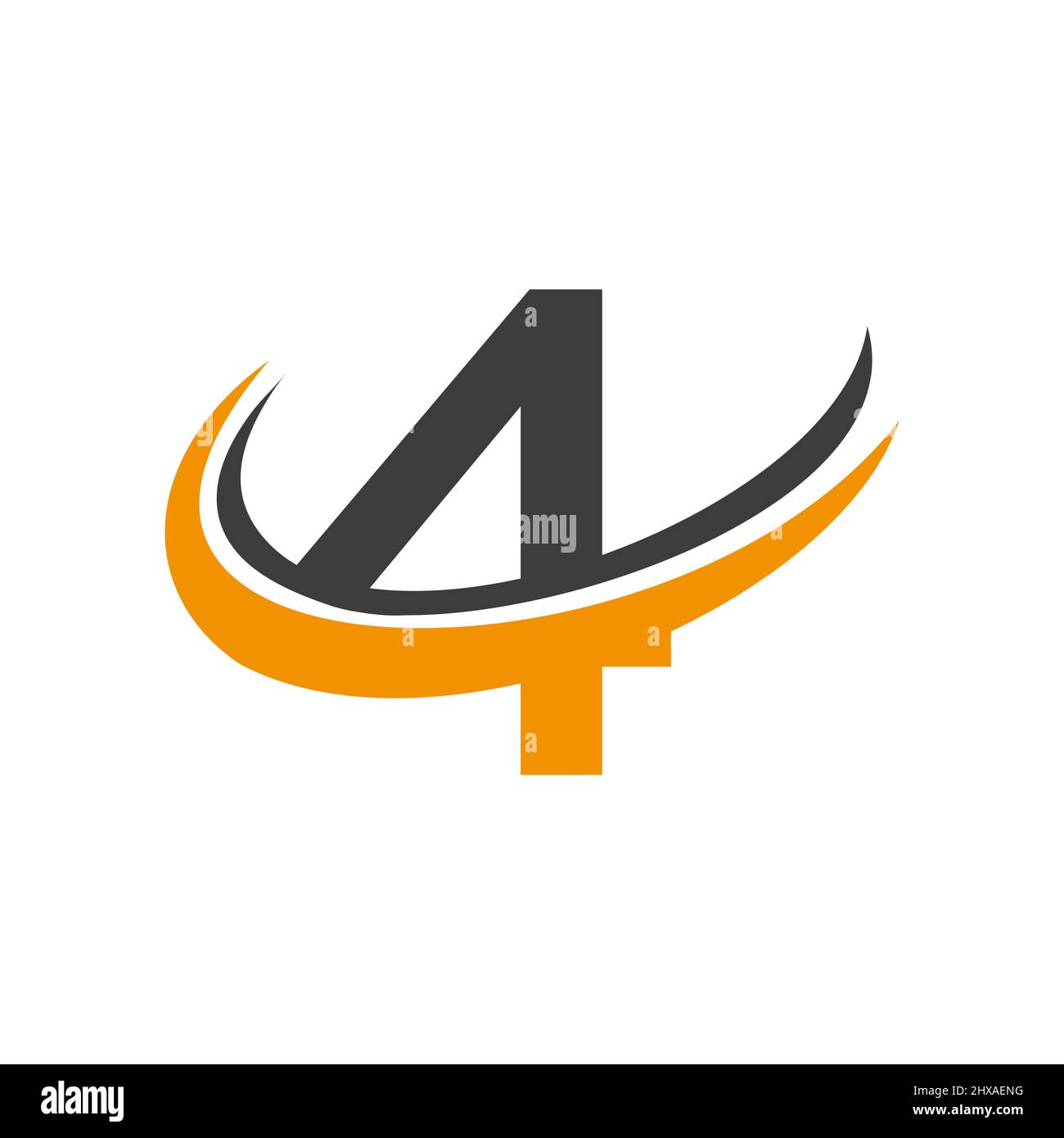 Initial 4 Letter Alphabet Logo Design In Vector Format. 4 Logotype For ...