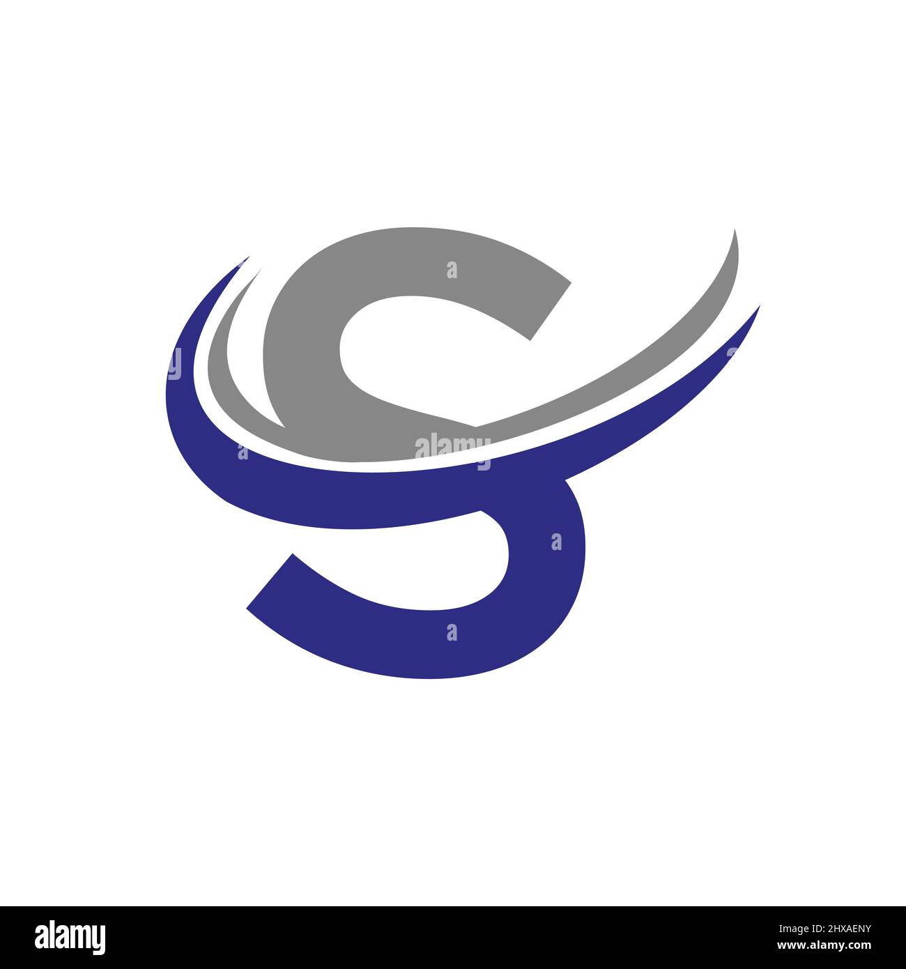 Initial S Letter Alphabet Logo Design In Vector Format. S Logotype For ...