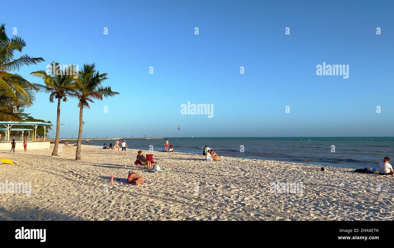 Higgs Beach is a popular beach and place to relax on Key West - KEY ...