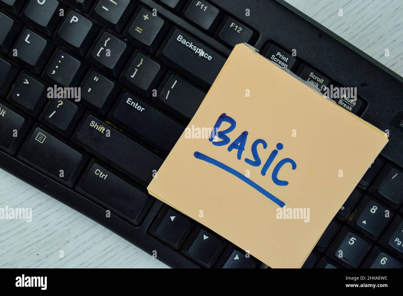 Basic programming language hi-res stock photography and images - Alamy