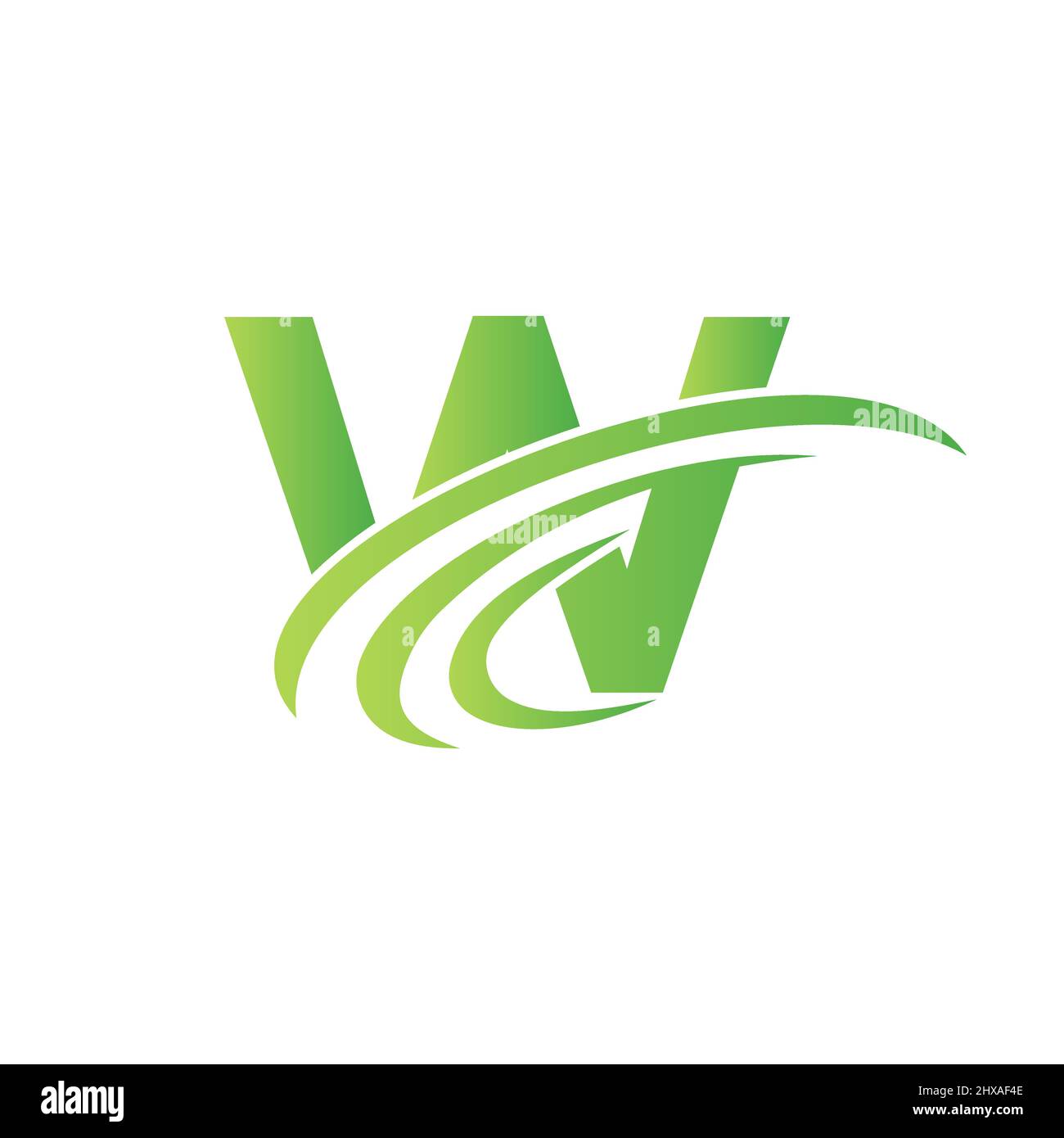 Letter W Logo Sign Design Template. Initial W Gradient Logo Design ...