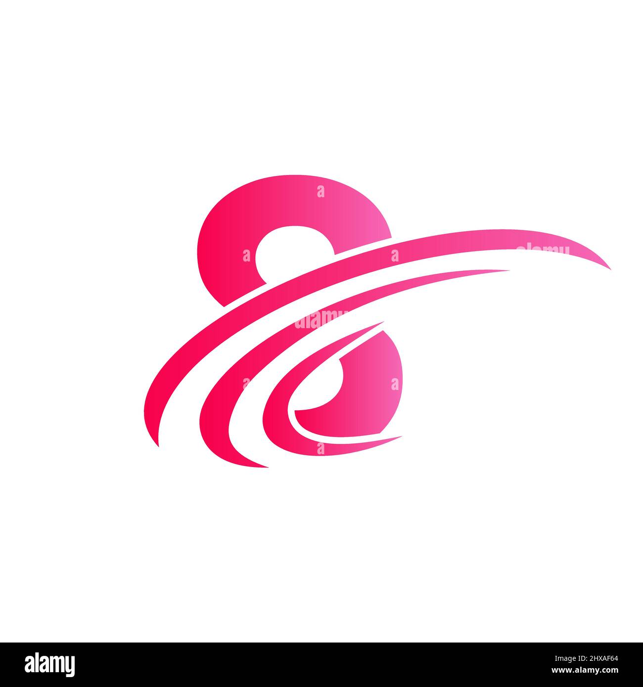 Letter 8 Logo Sign Design Template. Initial 8 Gradient Logo Design ...