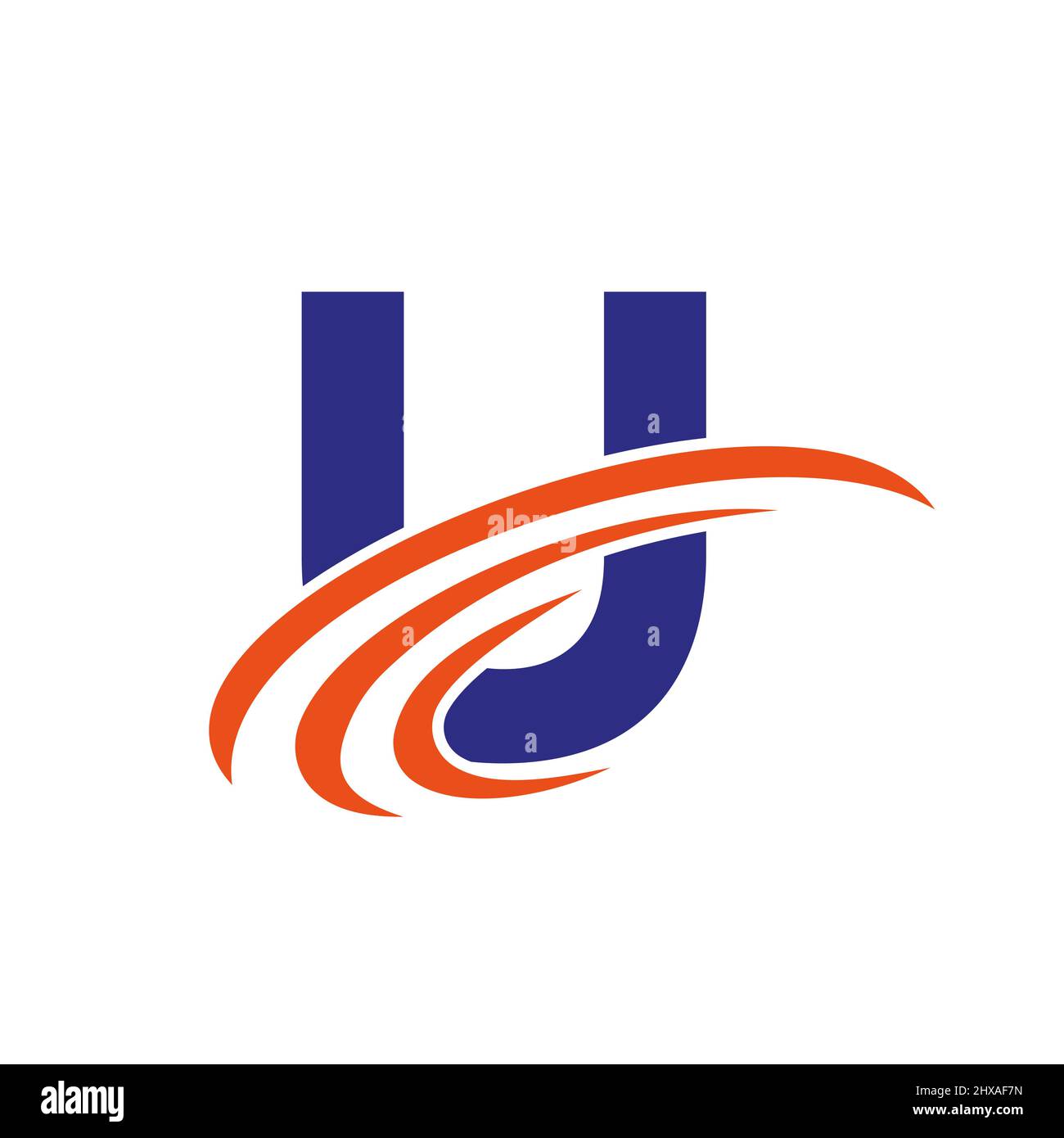 Letter U Logo Sign Design Template. Initial U Gradient Logo Design ...