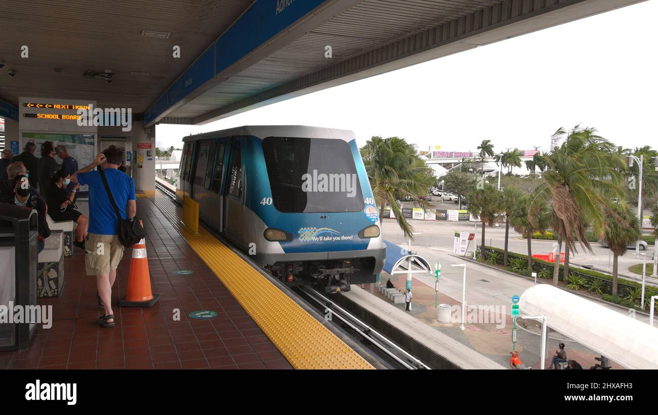 Brickell station hi-res stock photography and images - Alamy