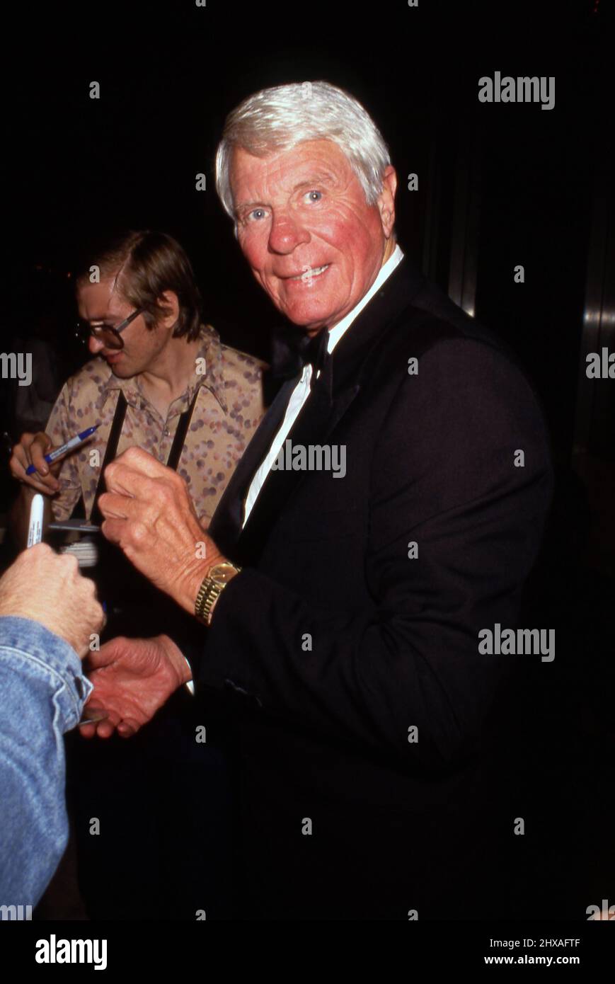 Peter Graves Circa 1980's Credit: Ralph Dominguez/MediaPunch Stock ...
