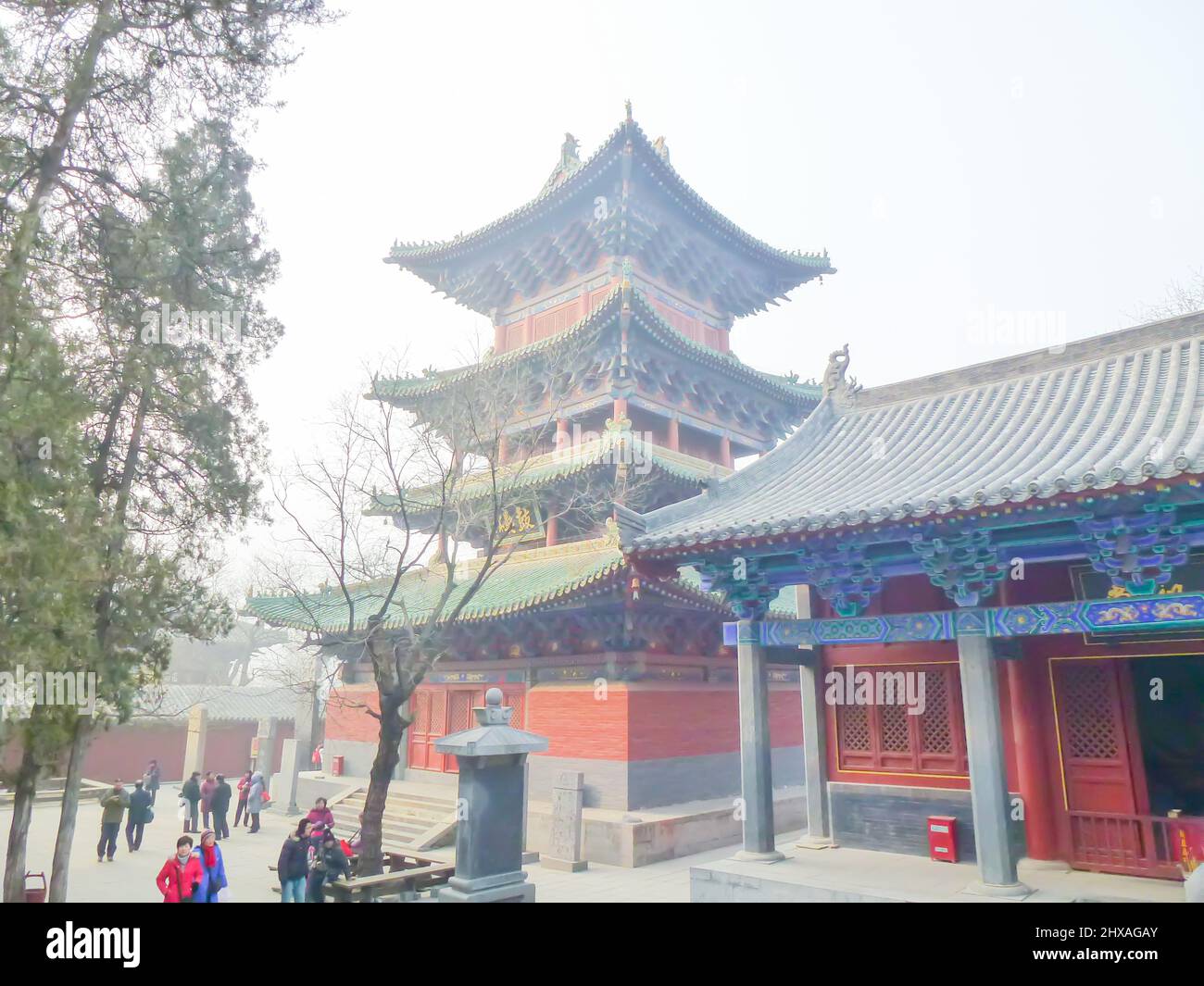 Shaolin Temple, Dengfeng, Henan, China. Historic Monuments of Dengfeng ...