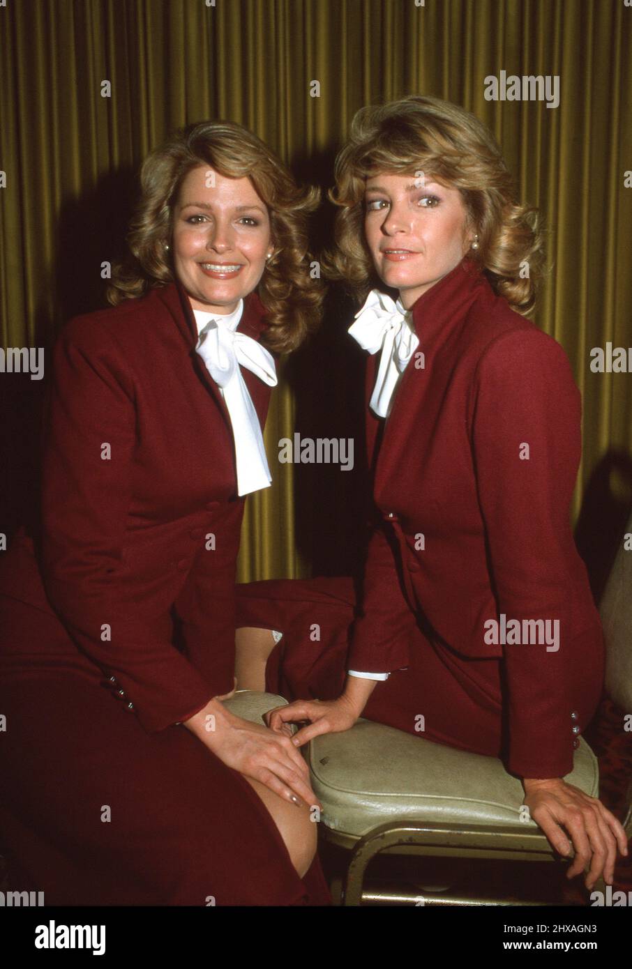 Diedre Hall and Andrea Hall Circa 1980's Credit: Ralph Dominguez ...