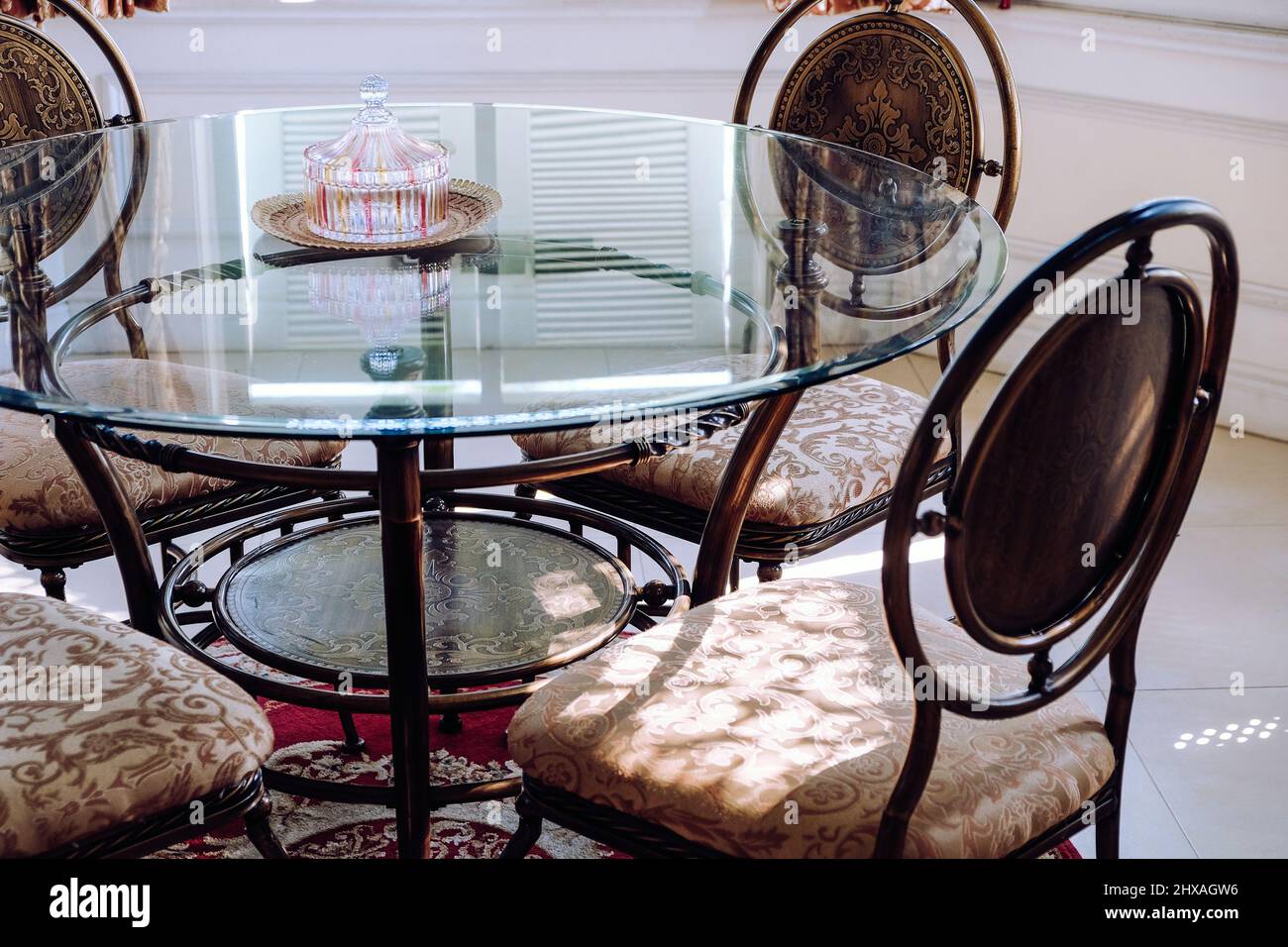 Detail Image of Louis style furniture, Dining room interior design and ...