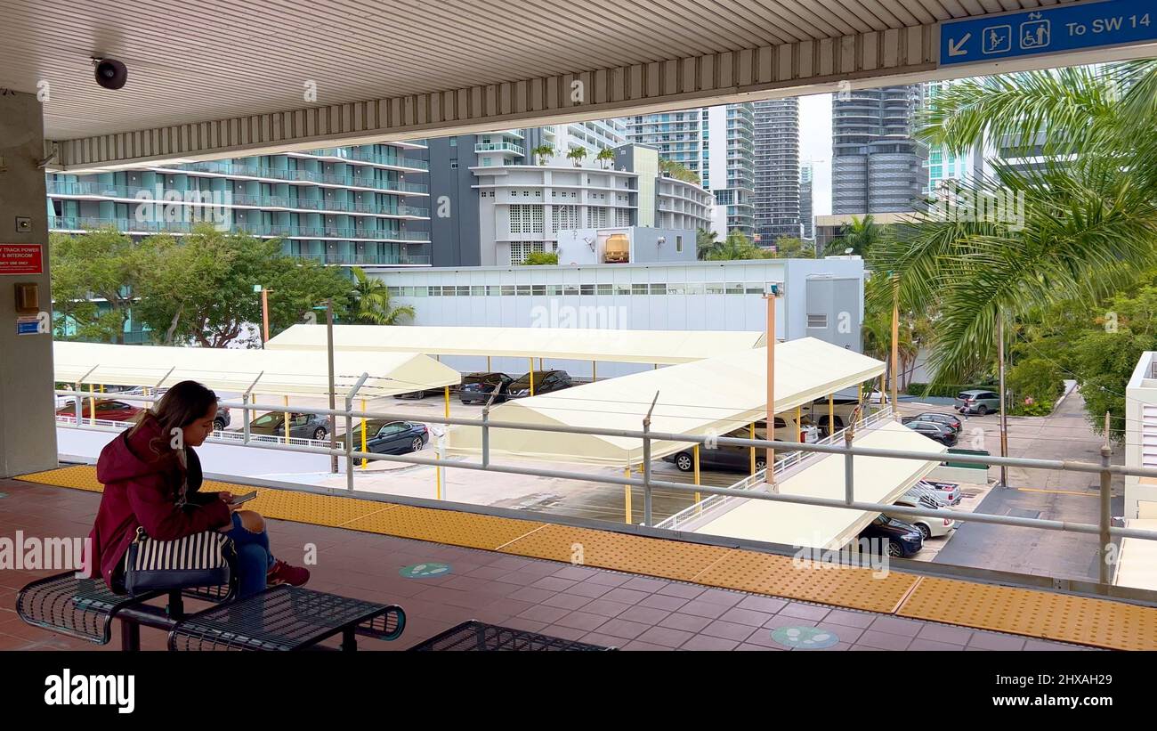 Brickell station hi-res stock photography and images - Alamy