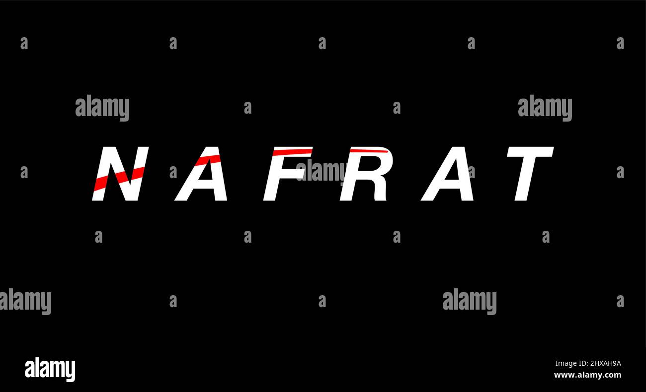Nafrat logo hi-res stock photography and images - Alamy