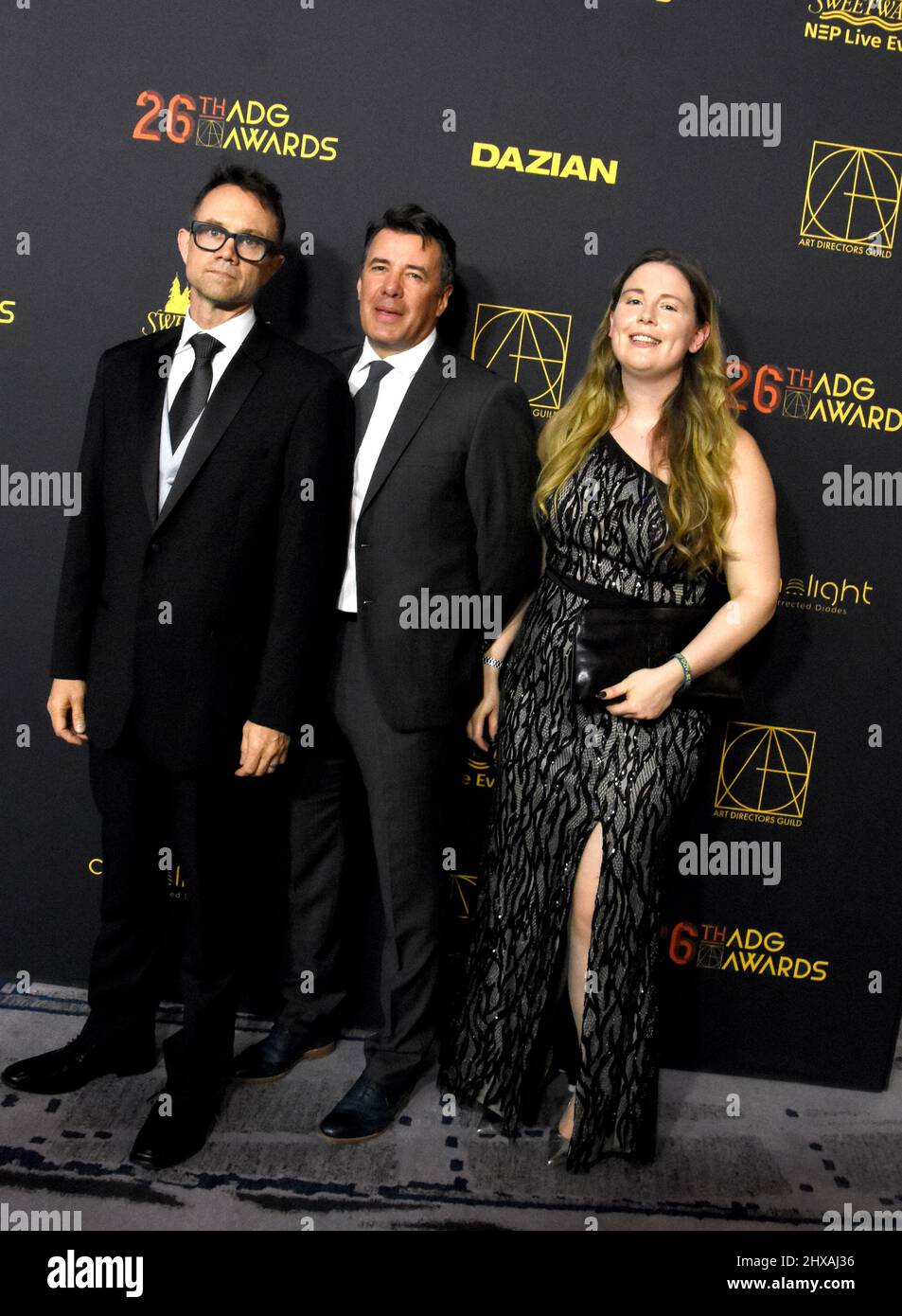 Los Angeles, California, USA 5th March 2022 Alec Hammond, Bendit Waller ...