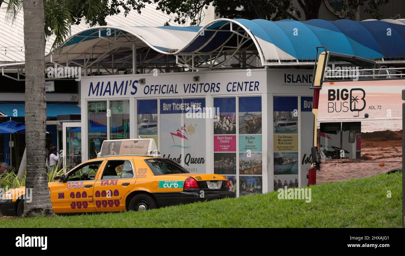 Miamis Official Visitors center - MIAMI, FLORIDA - FEBRUARY 14, 2022 ...