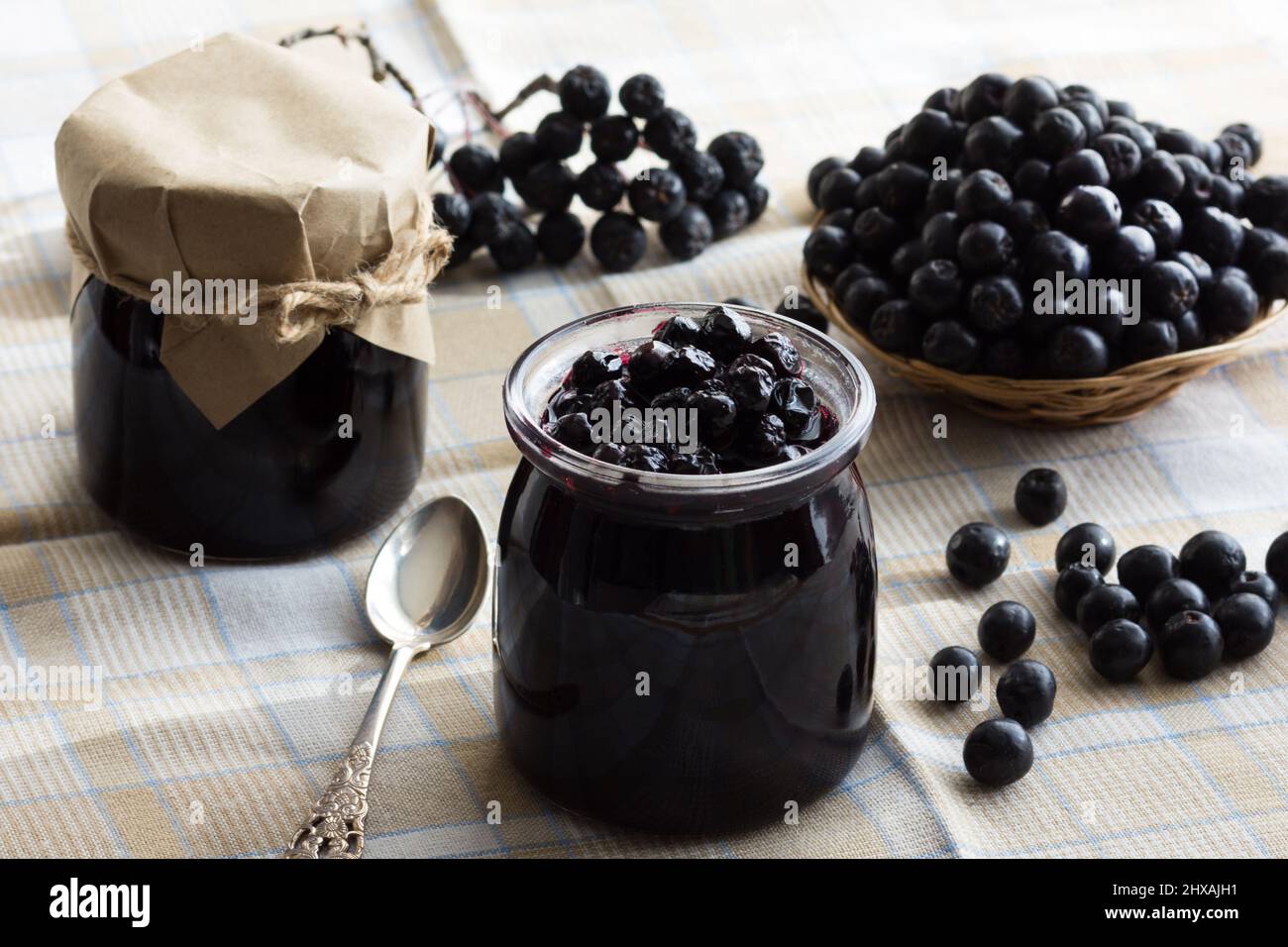 Purple chokeberries hi-res stock photography and images - Alamy