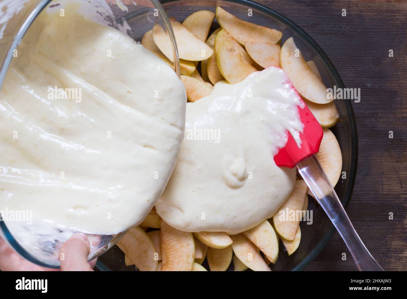 Mixer batter top view hi-res stock photography and images - Alamy