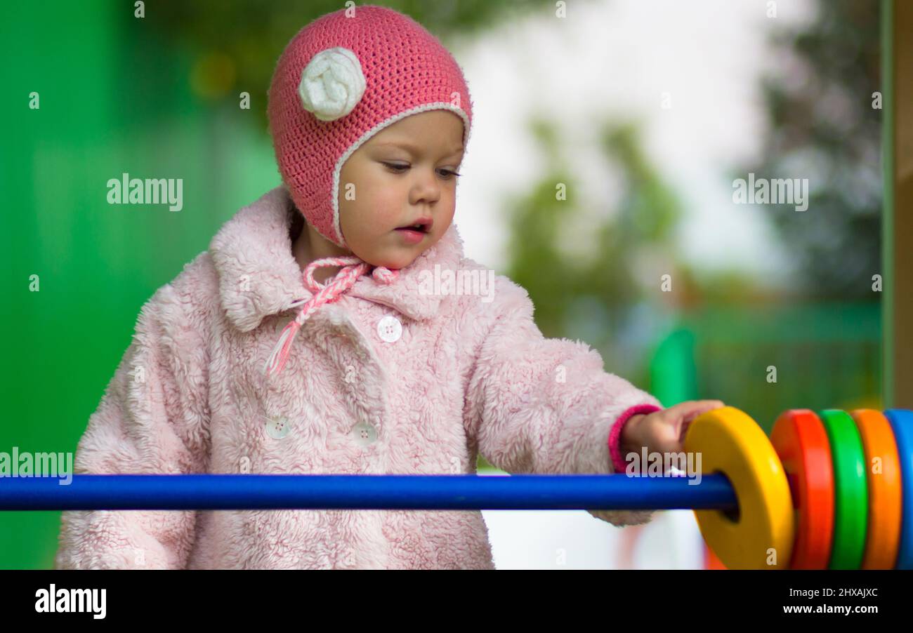 Wooden bead counter hi-res stock photography and images - Alamy
