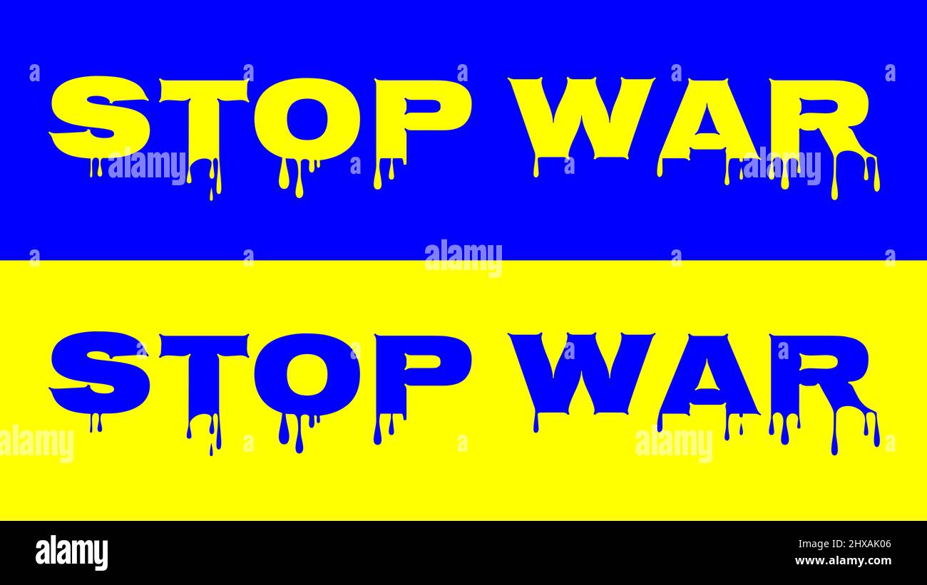 Pray ukraine lettering Stock Vector Images - Alamy