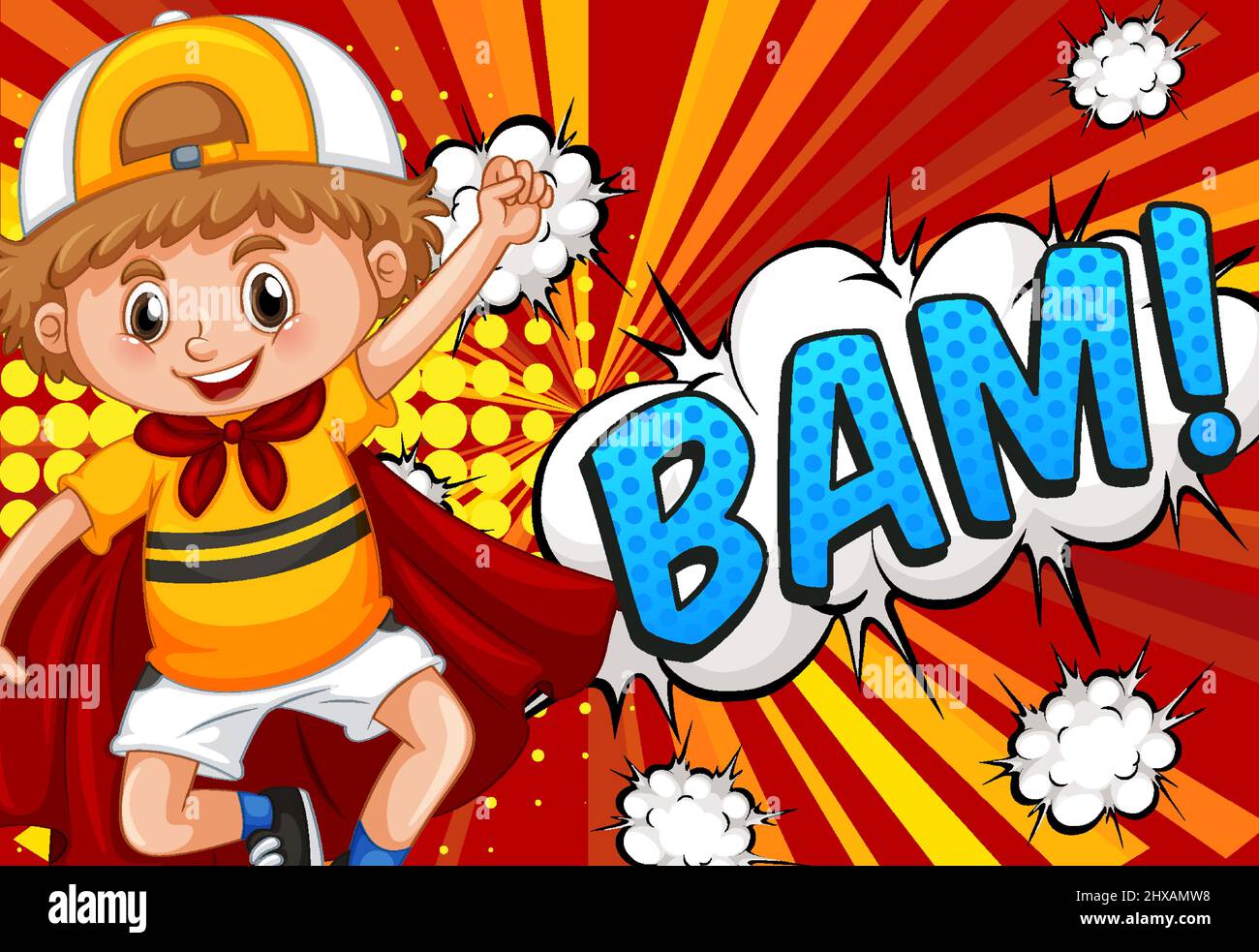 Bam logo design Stock Vector Images - Alamy