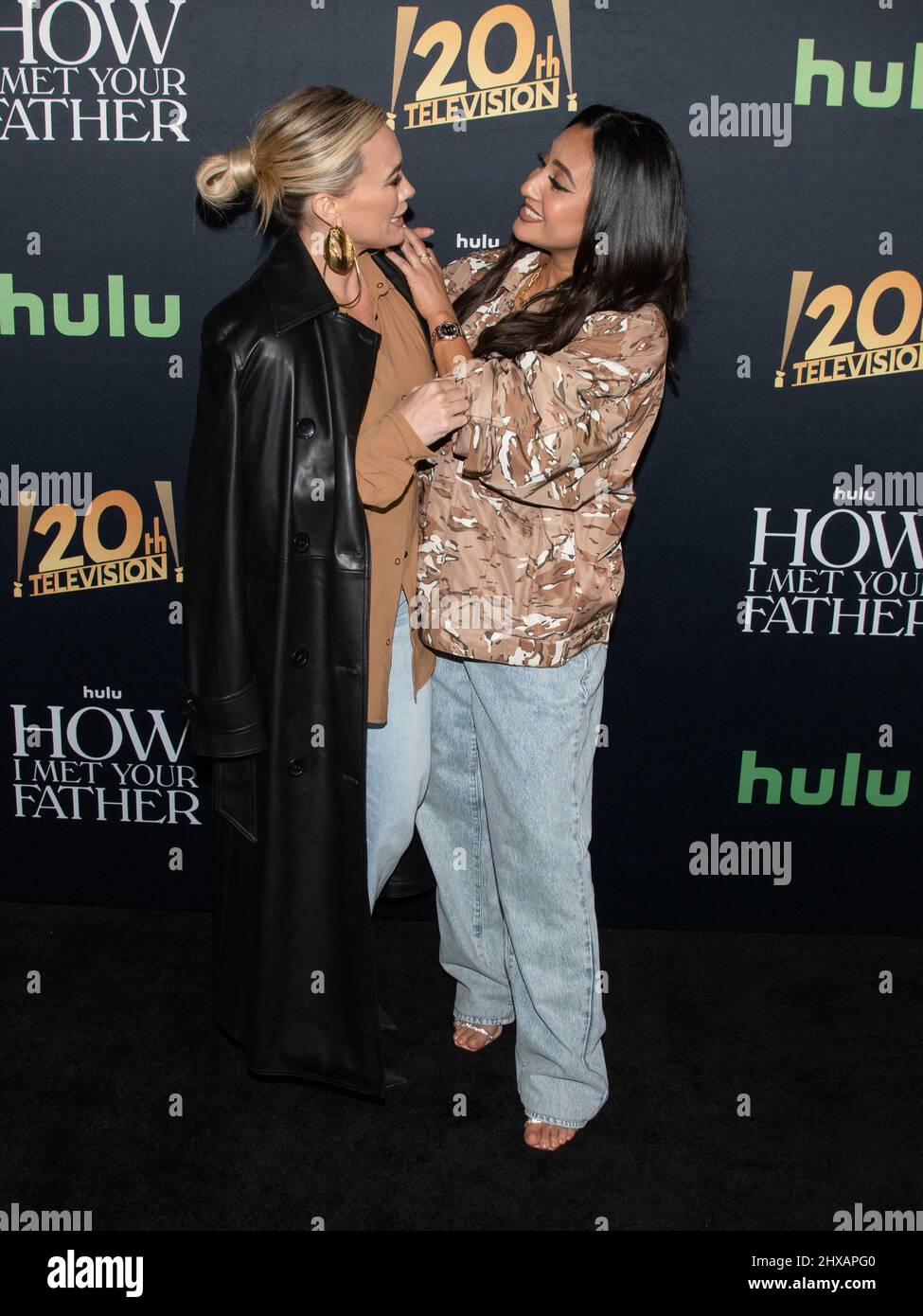 Los Angeles, California, USA. 10th Mar, 2022. Hilary Duff and Francia ...