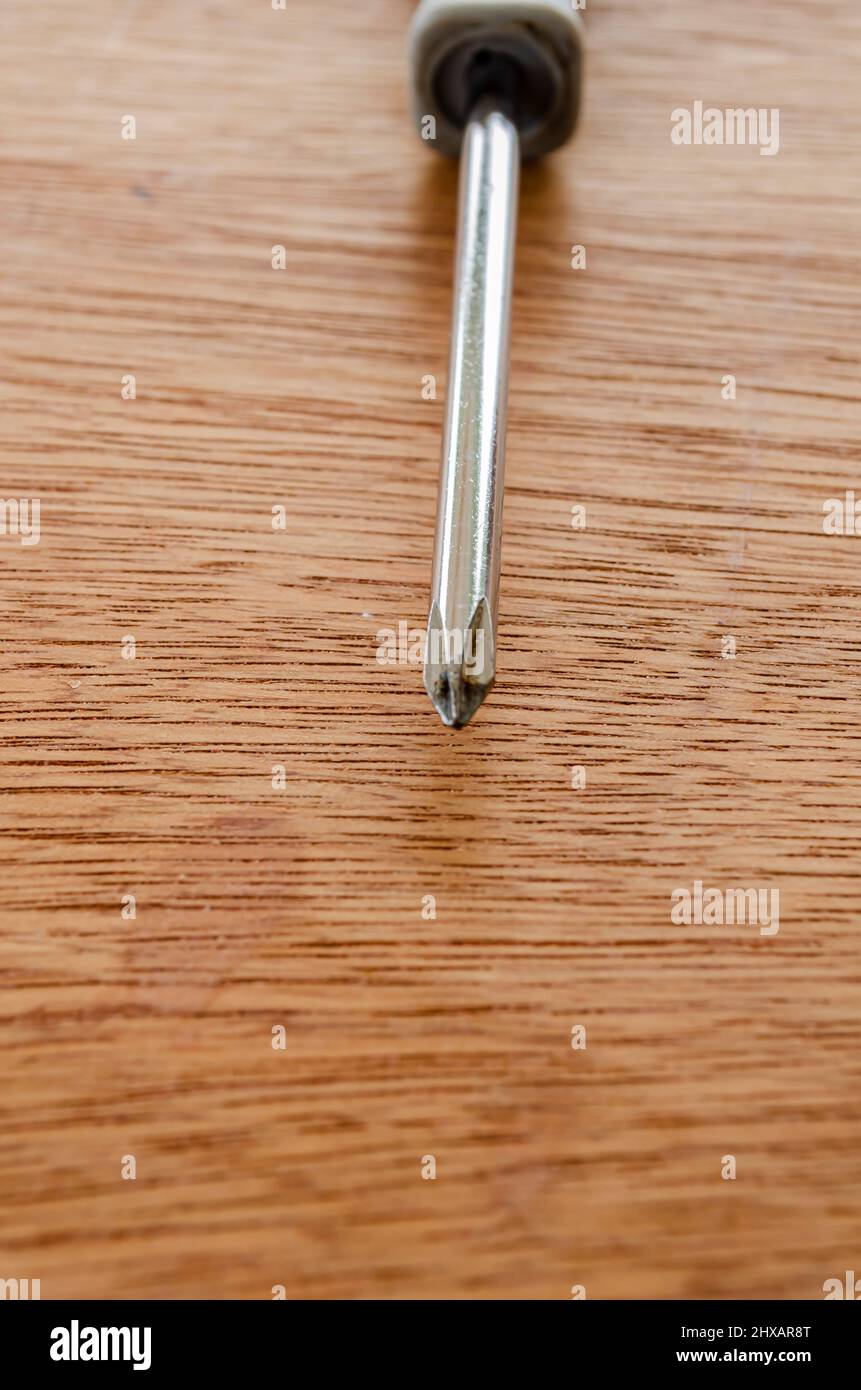 Phillips Screwdriver Point Stock Photo - Alamy