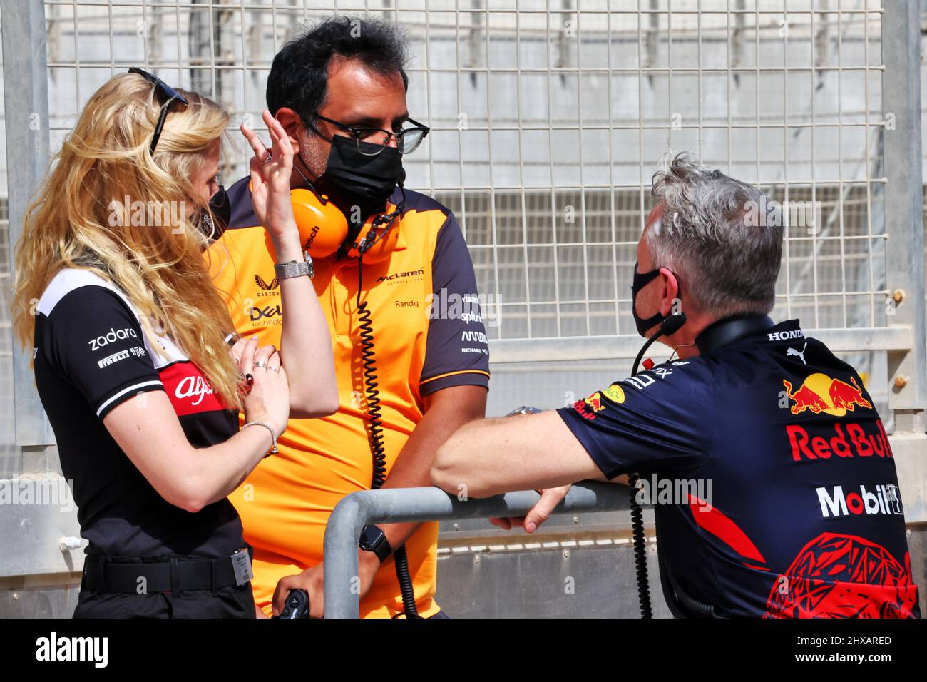 Bahrain, UAE. 11th Mar 2022. Randy Singh, McLaren Director, Strategy ...