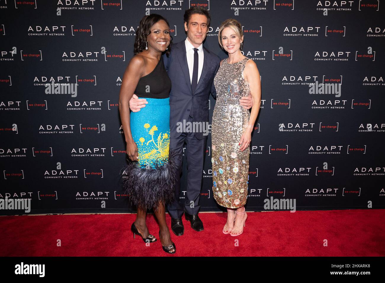 Amy robach and david muir hi-res stock photography and images - Alamy