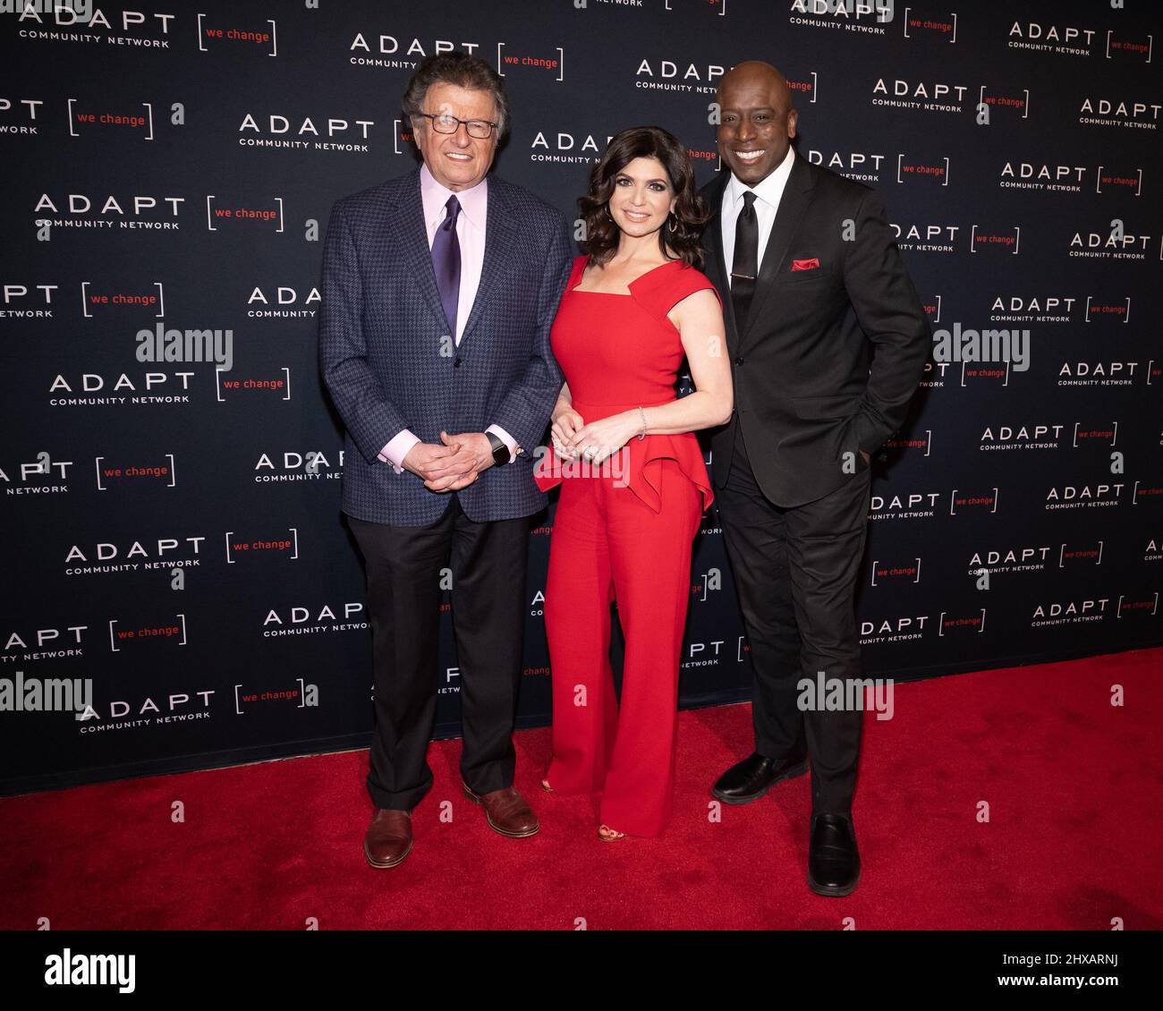 New York, USA. 10th Mar, 2022. (L-R) Mr. G, Tamsen Fadal and Kori ...