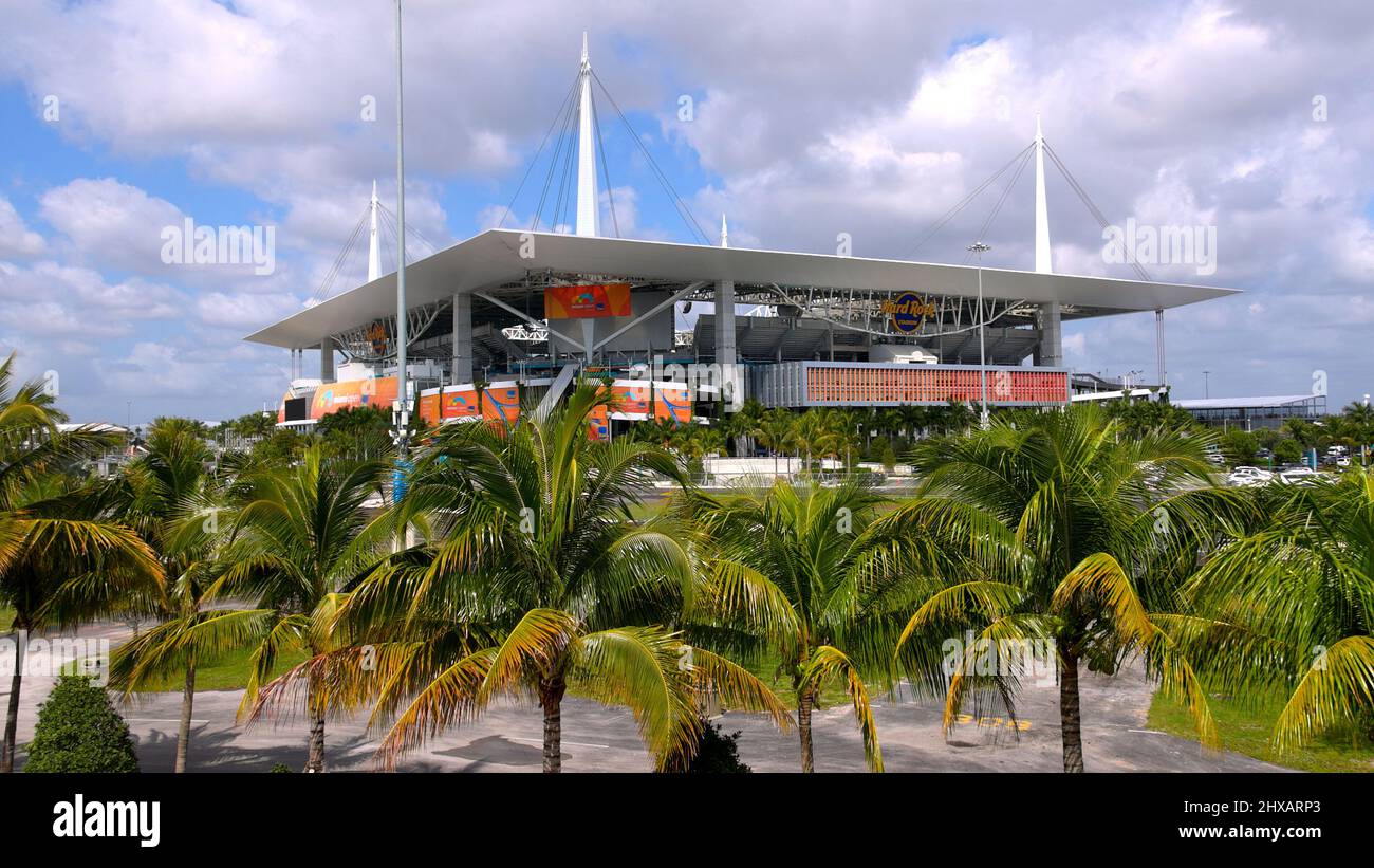 Hard Rock Stadium - Home of the Miami Dolphins - MIAMI, FLORIDA ...