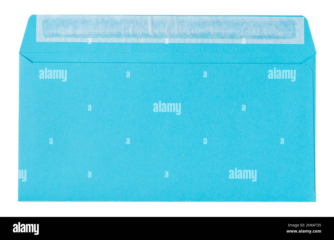 blue envelope isolated on white background Stock Photo - Alamy