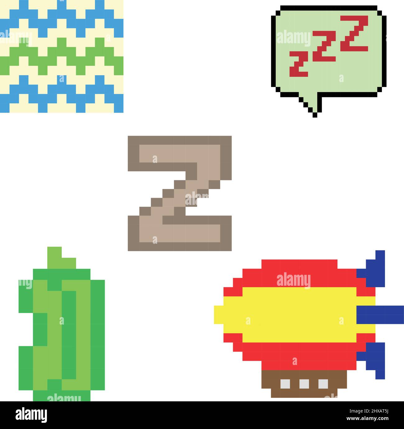 Pixel art writing pixel illustration hi-res stock photography and ...