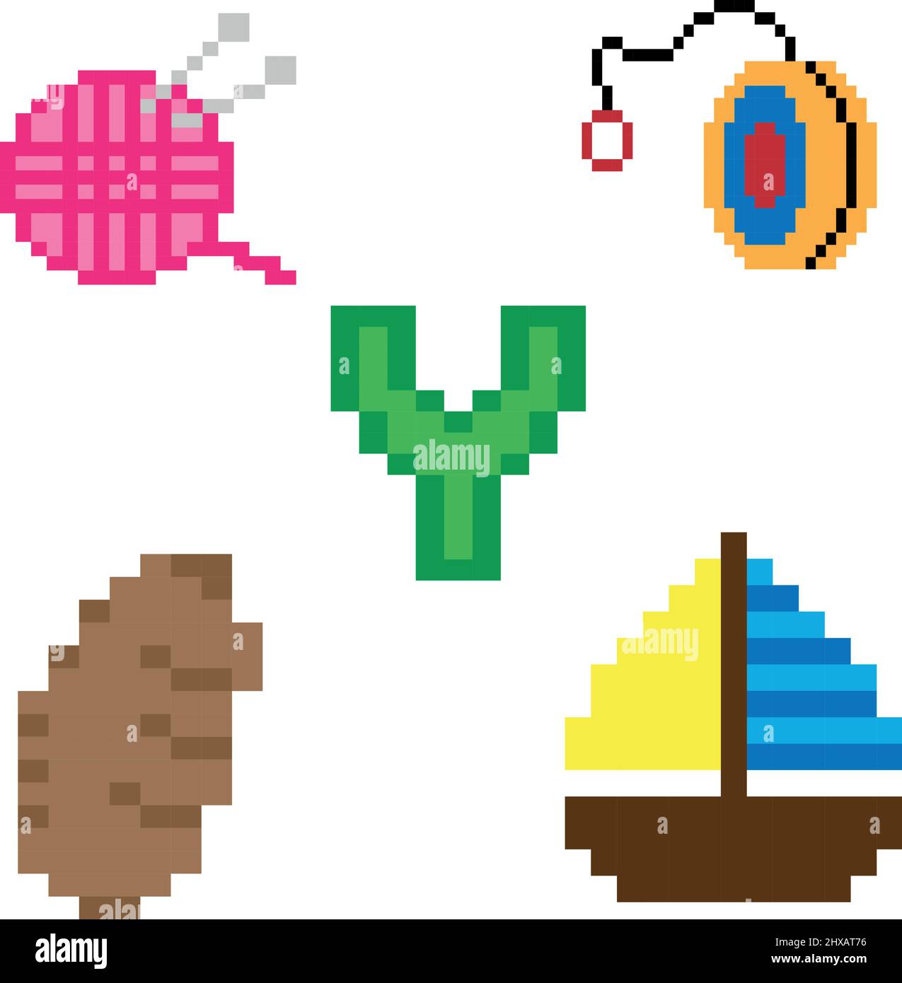 Pixel art writing pixel illustration hi-res stock photography and ...