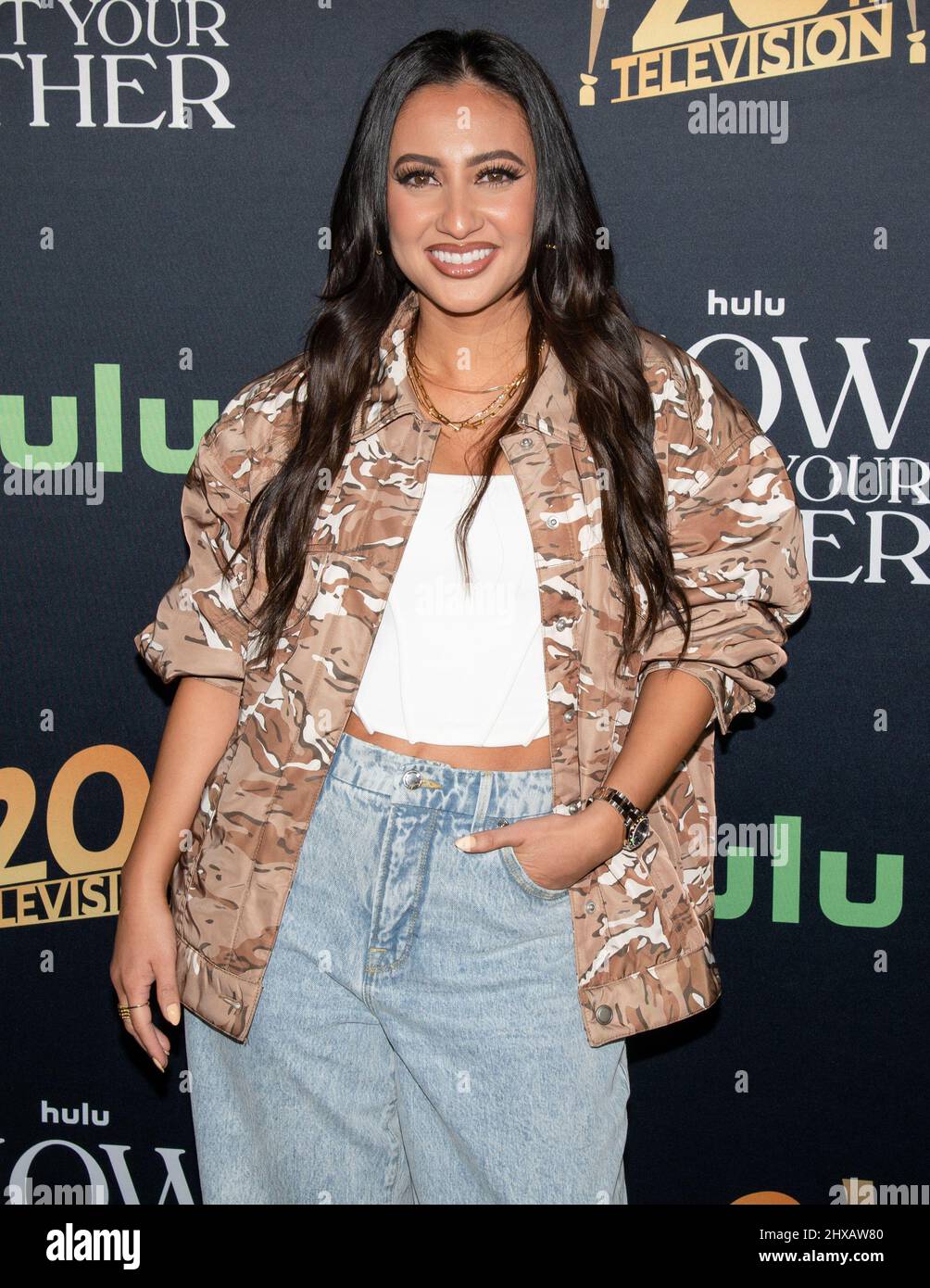10 March 2022 - Los Angeles, California - Francia Raisa. Hulu's “How I ...