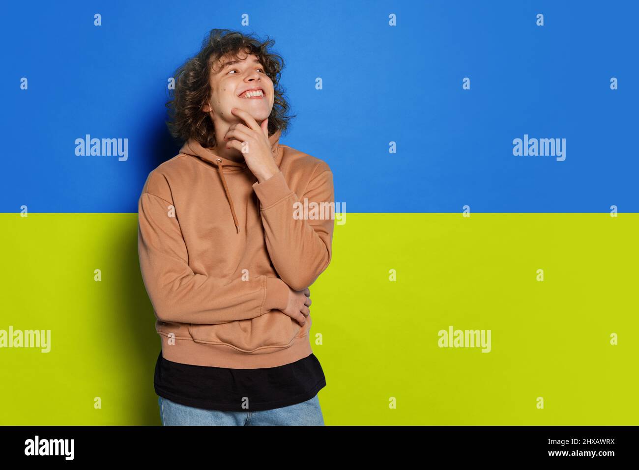 Russian man smiling hi-res stock photography and images - Alamy