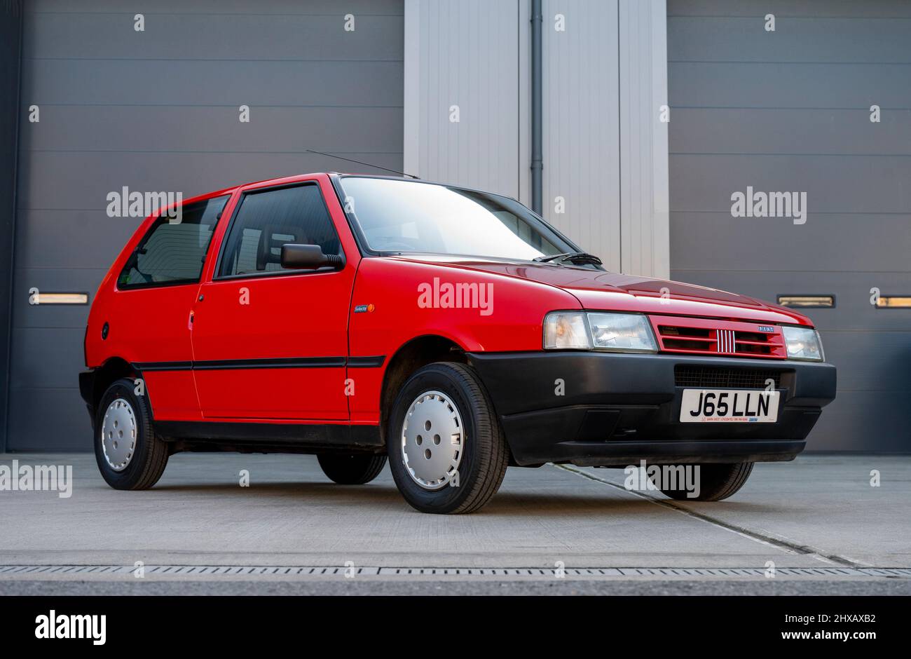 1991 Fiat Panda Italian small car Stock Photo - Alamy