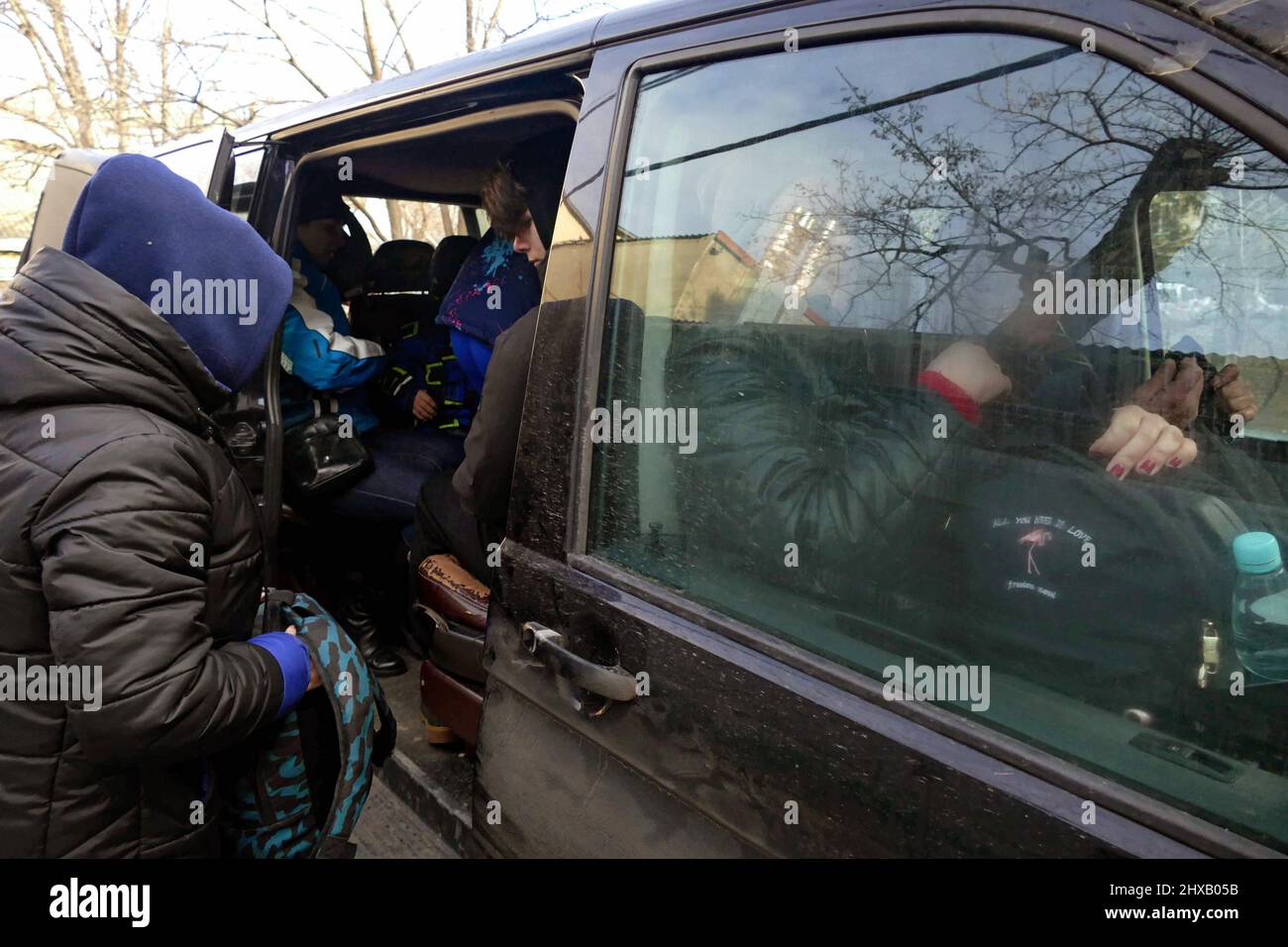 ODESA, UKRAINE - MARCH 10, 2022 - People fleeing the Russian invasion ...