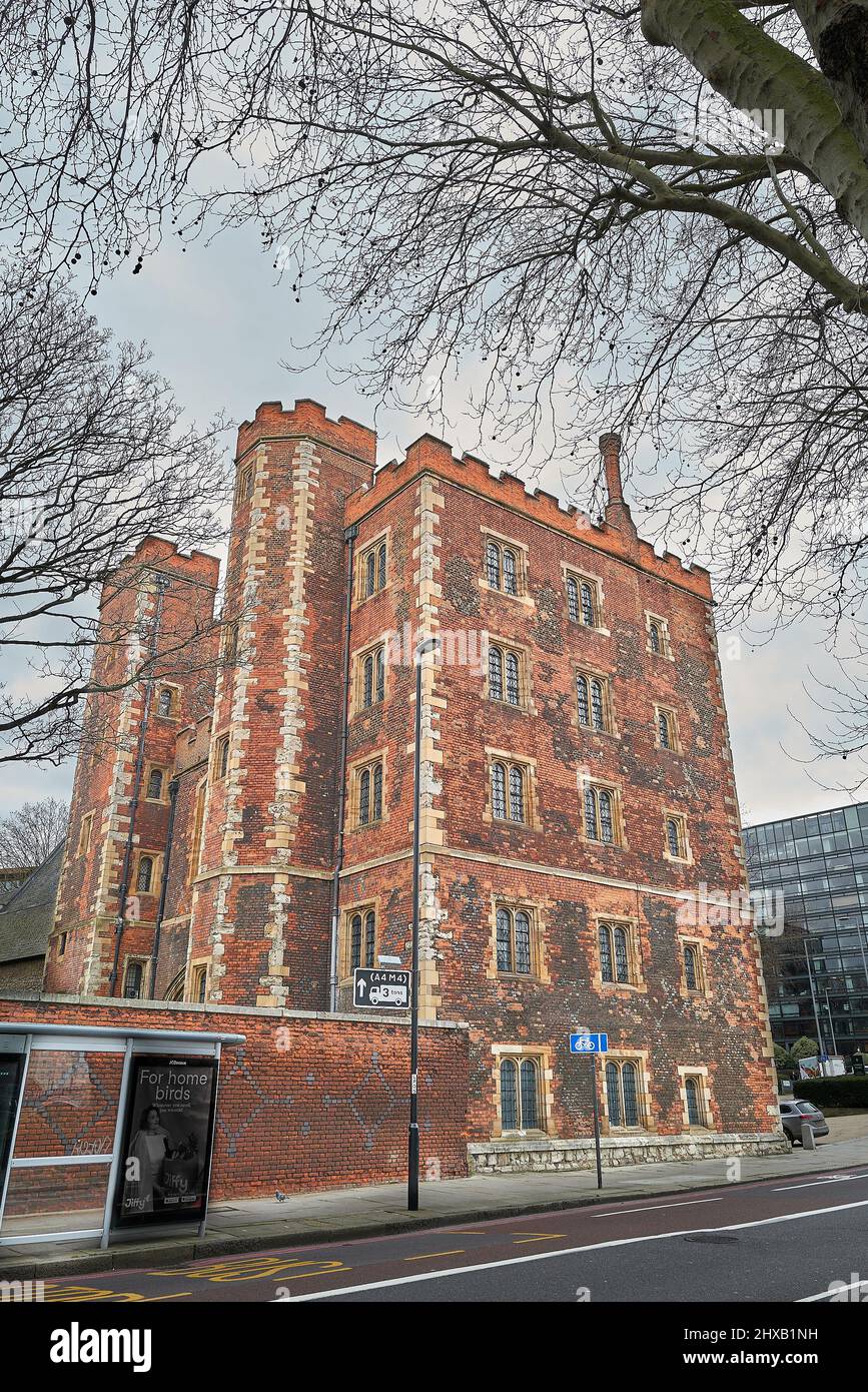 Medieval lambeth palace london england house home christian bish hi-res ...