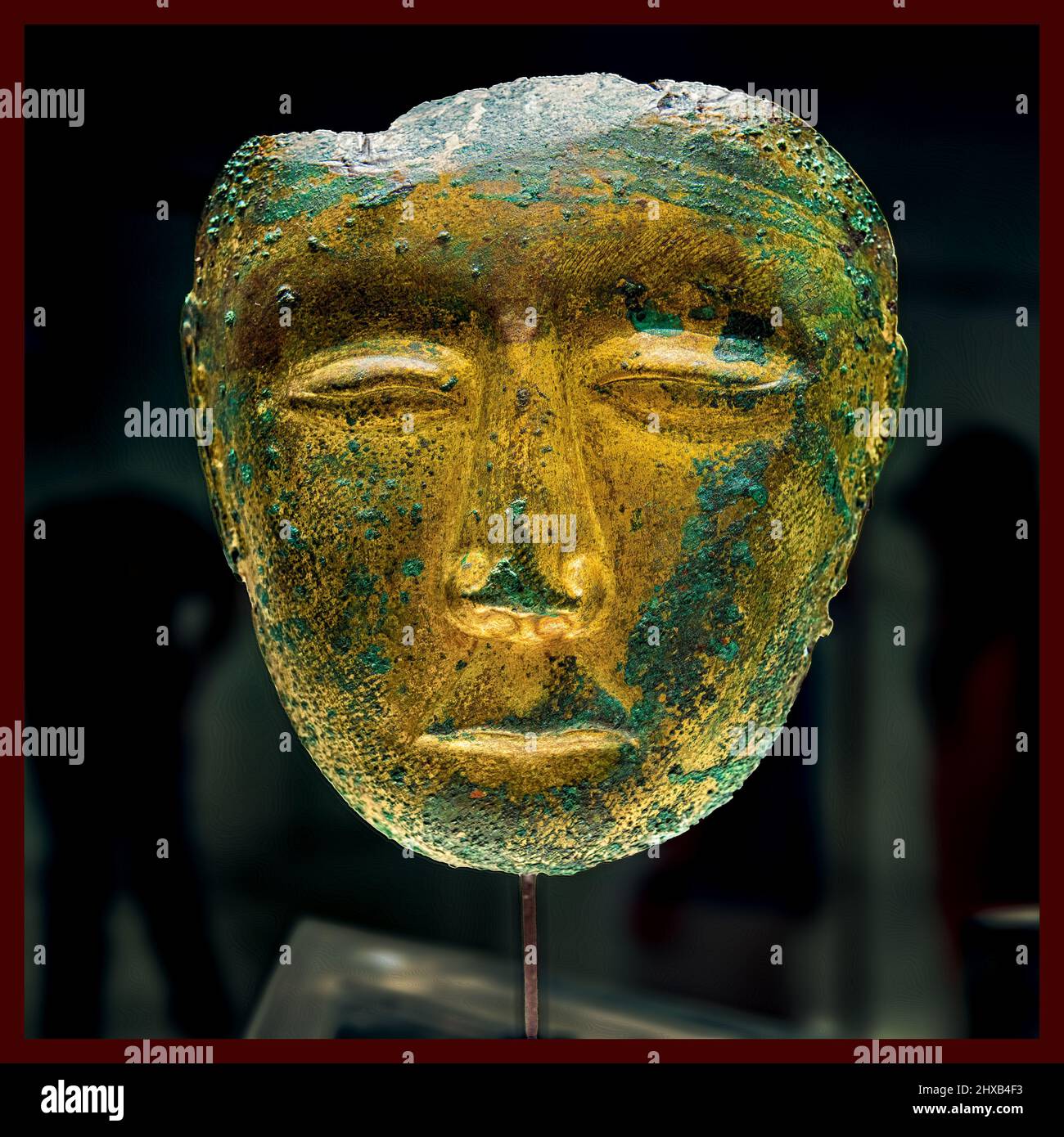 Mask - Louvre Dubai Stock Photo - Alamy