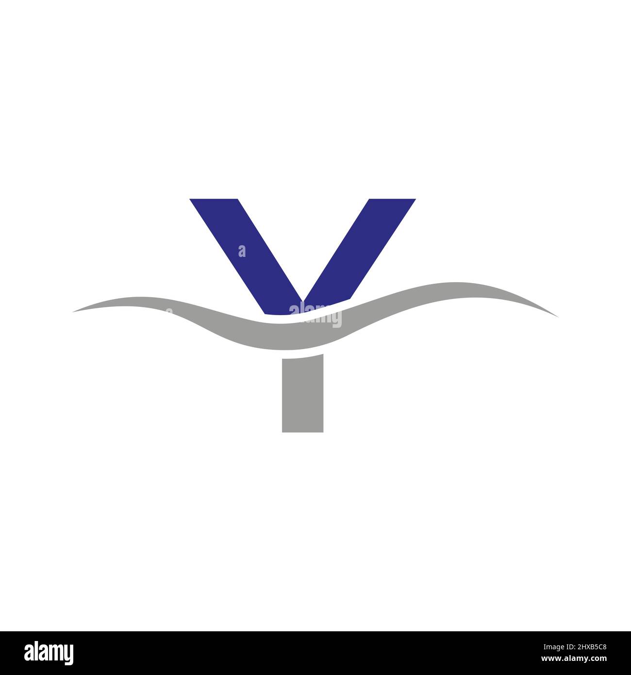 Letter Y Logo Sign Design Template. Y Alphabet Letter Logotype Modern ...