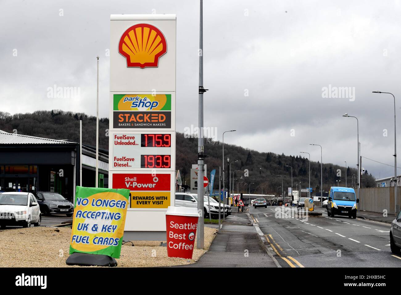 Are these the highest fuel prices in the UK, The Park & Shop service ...